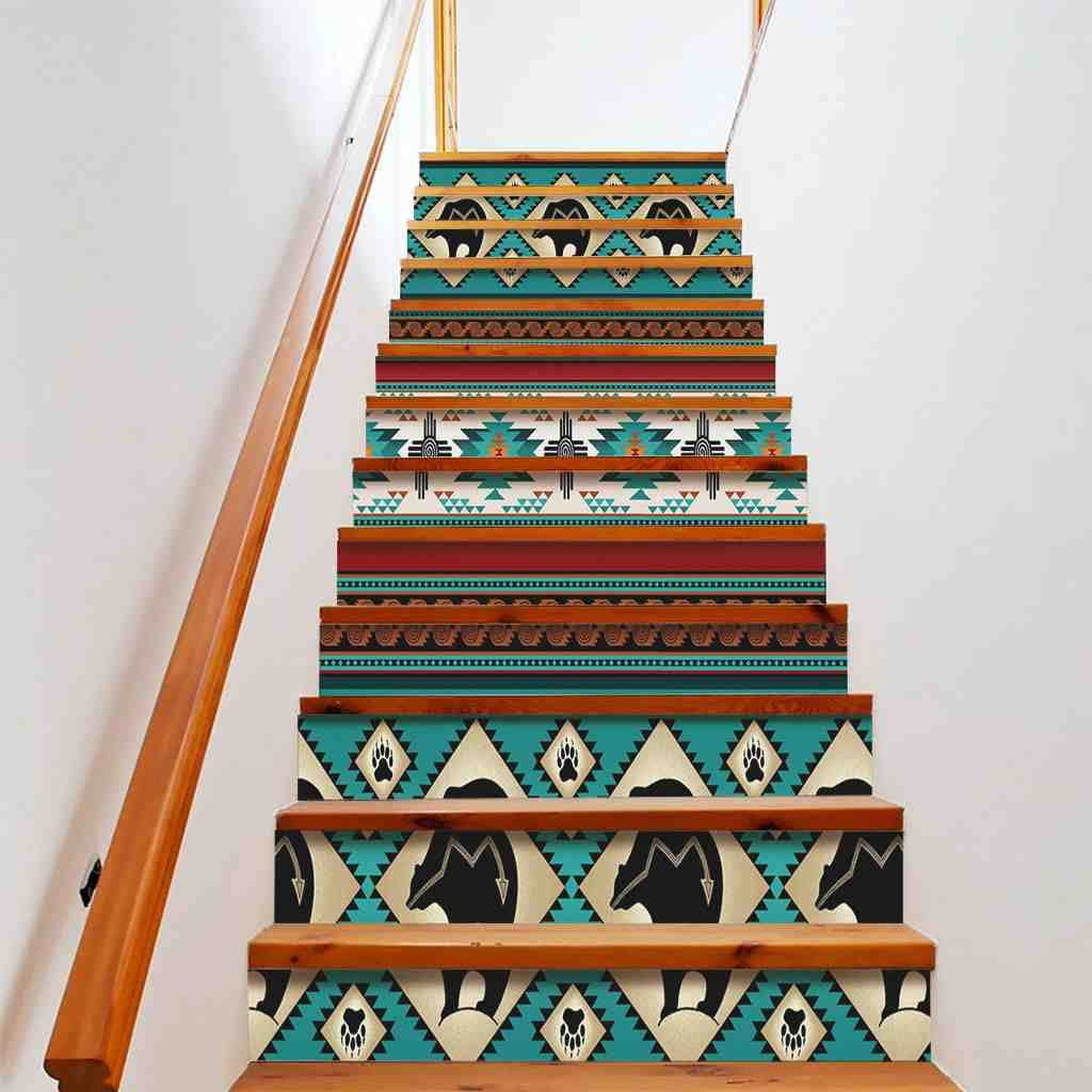 Animal Paw Stair Stickers Cartoon Cat's Claw Print Stair Riser Decal ...