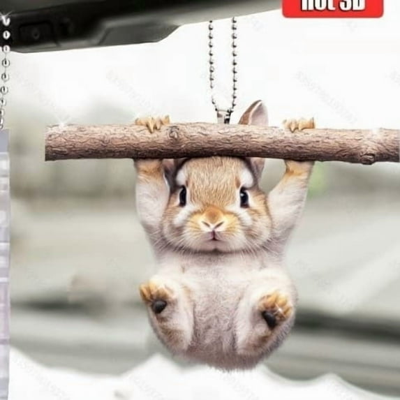 Animal Pendant for Car and Backpack, Cute Small Hanging Ornament ...