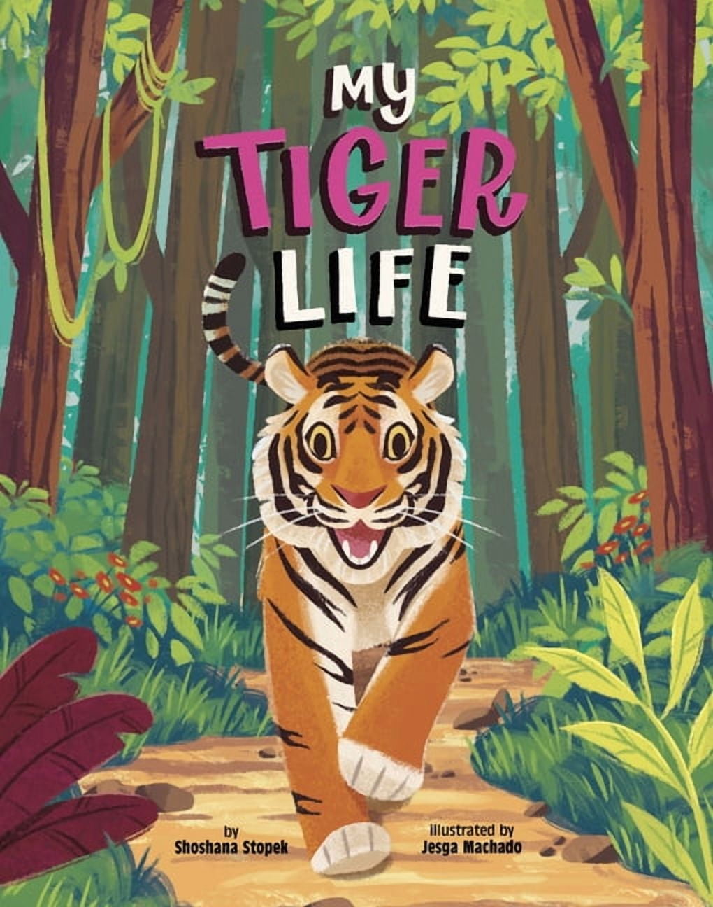 Animal Perspectives My Tiger Life, (Hardcover) - Walmart.com