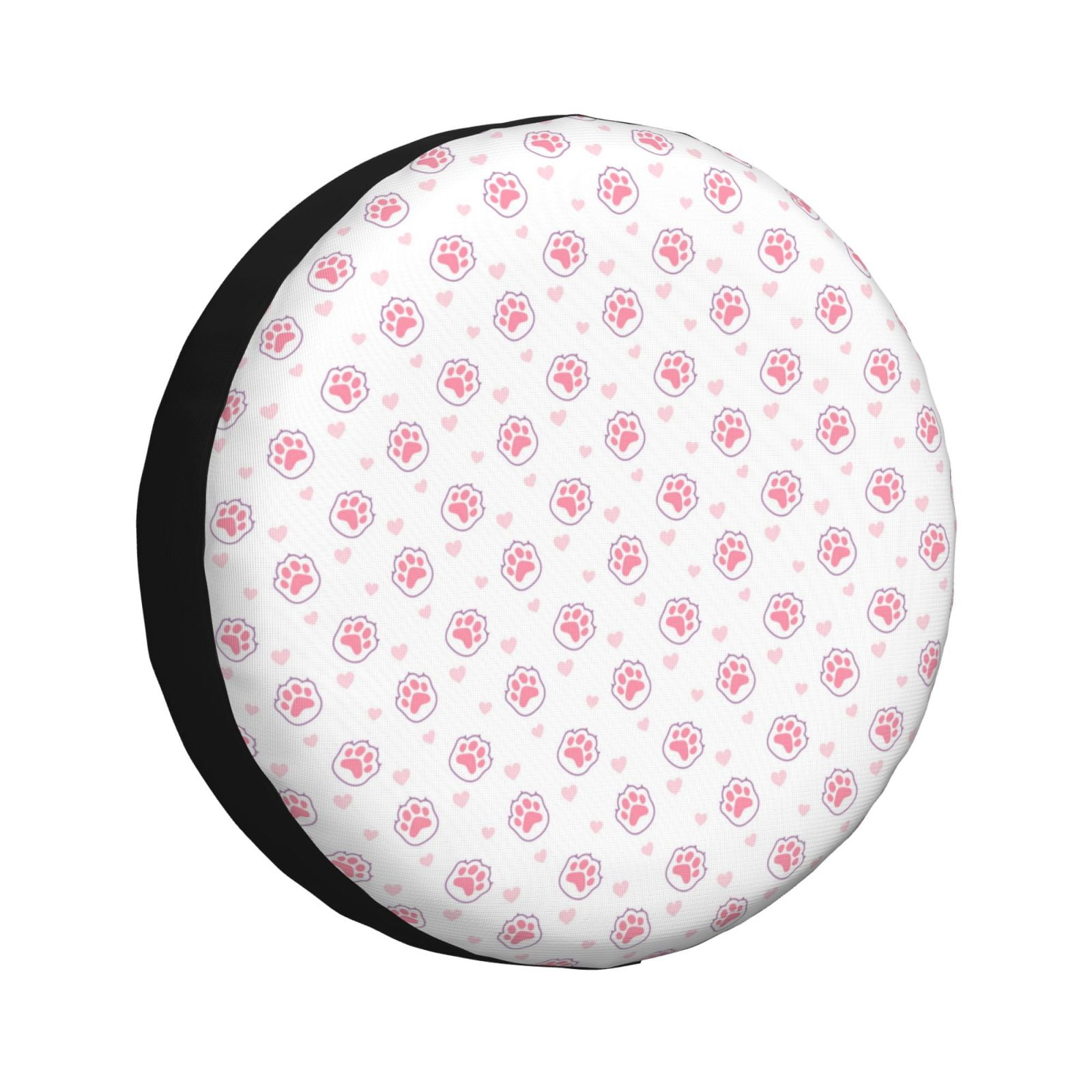 Animal Pink Color Paw Spare Tire Cover for Trailer Camper RV Truck SUV ...