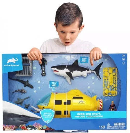 Animal Planet Deep Sea Adventure Toy, Realistic Ocean Creatures Figures ...