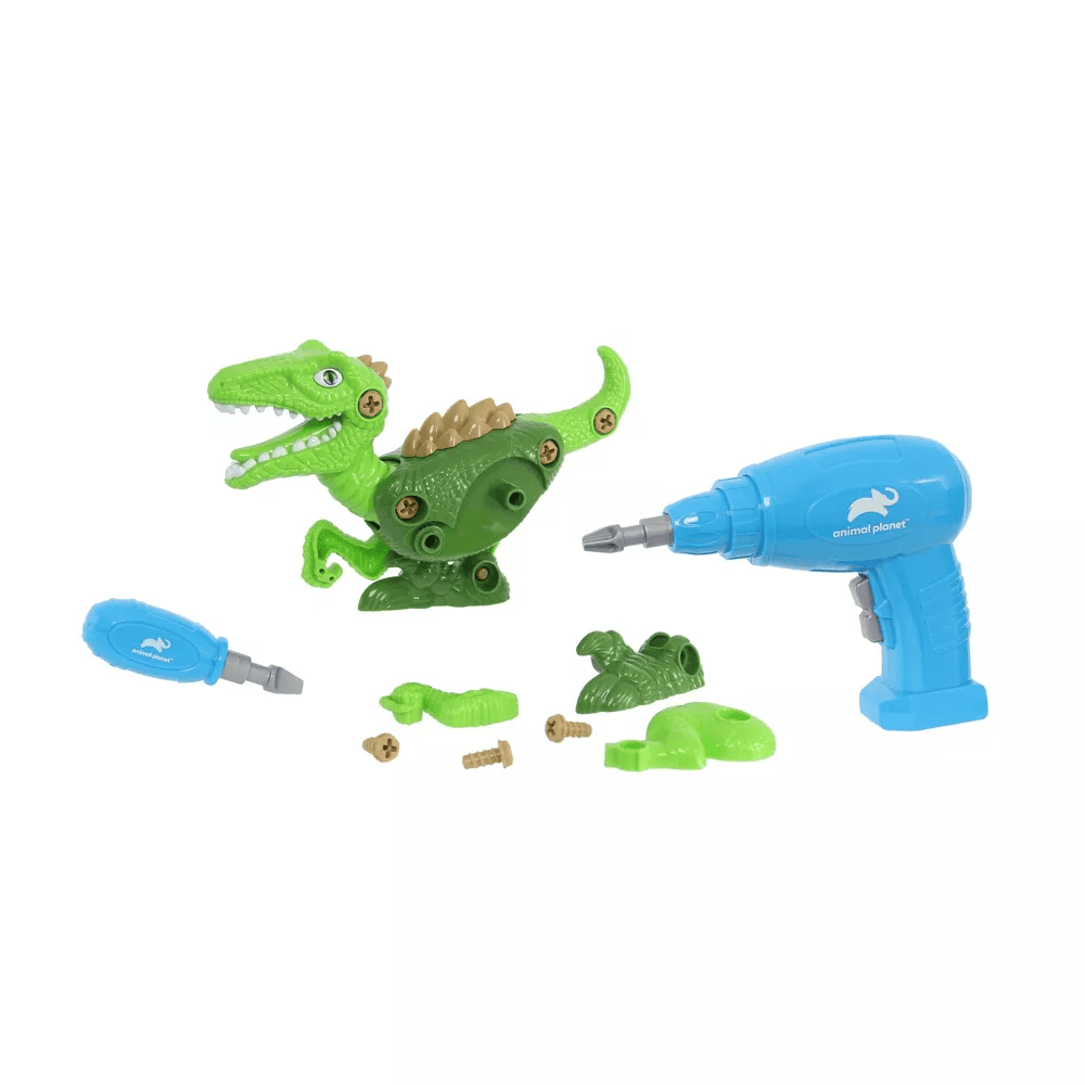 Animal Planet Dino Builder 32pc Playset Velociraptor Dinosaur - Walmart.com