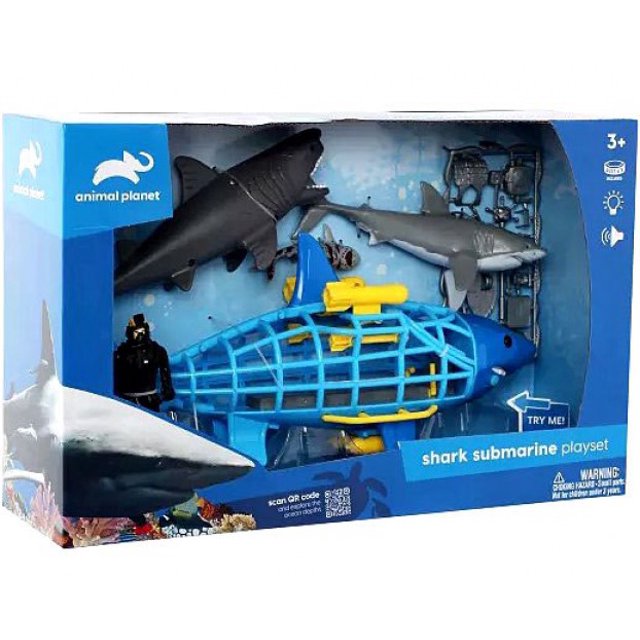 Free Shipping! Animal Planet Shark Submarine Playset - Walmart.com