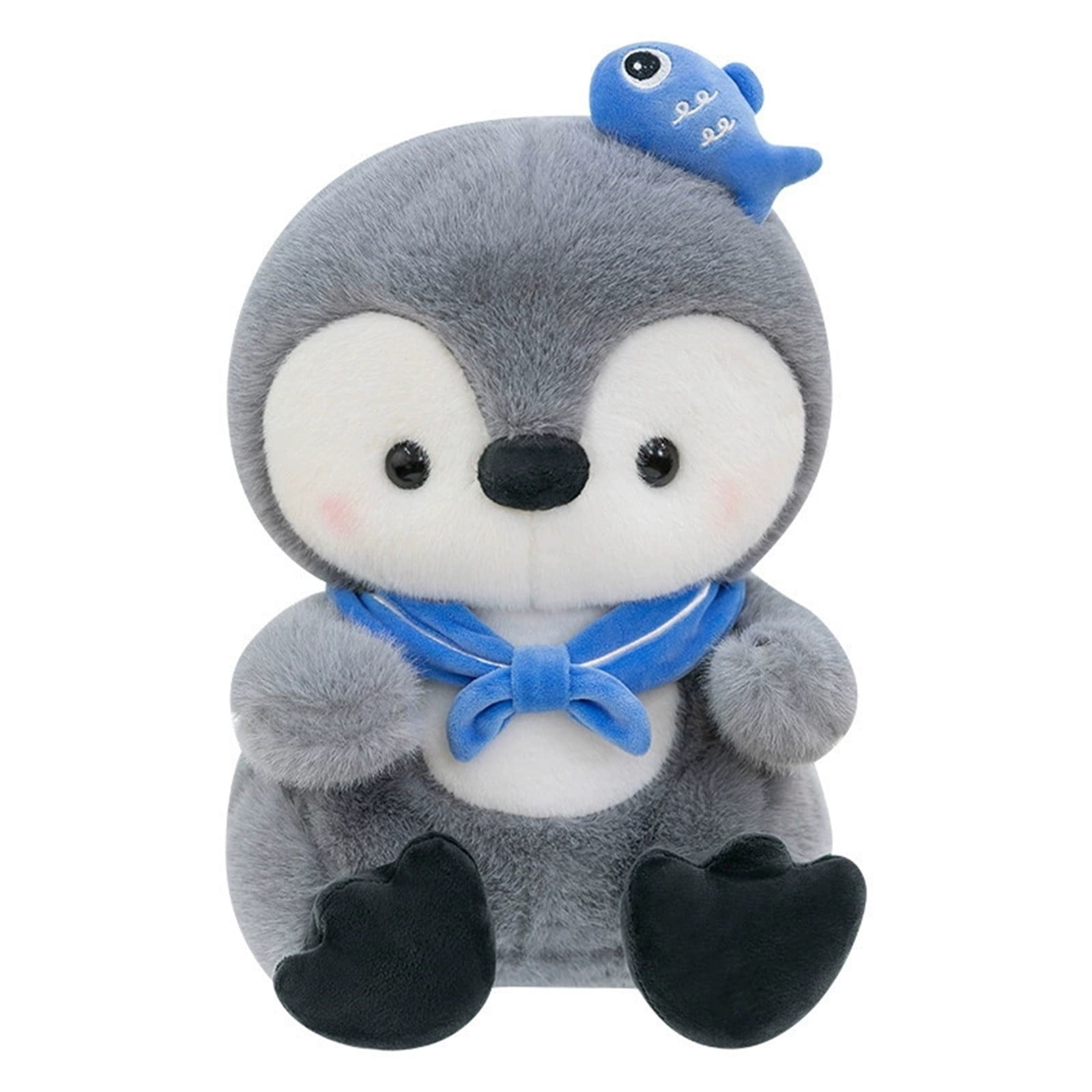 Animal Plush, Cute Penguin Stuffed Plush Toy-Soft Realistic Plushie For ...
