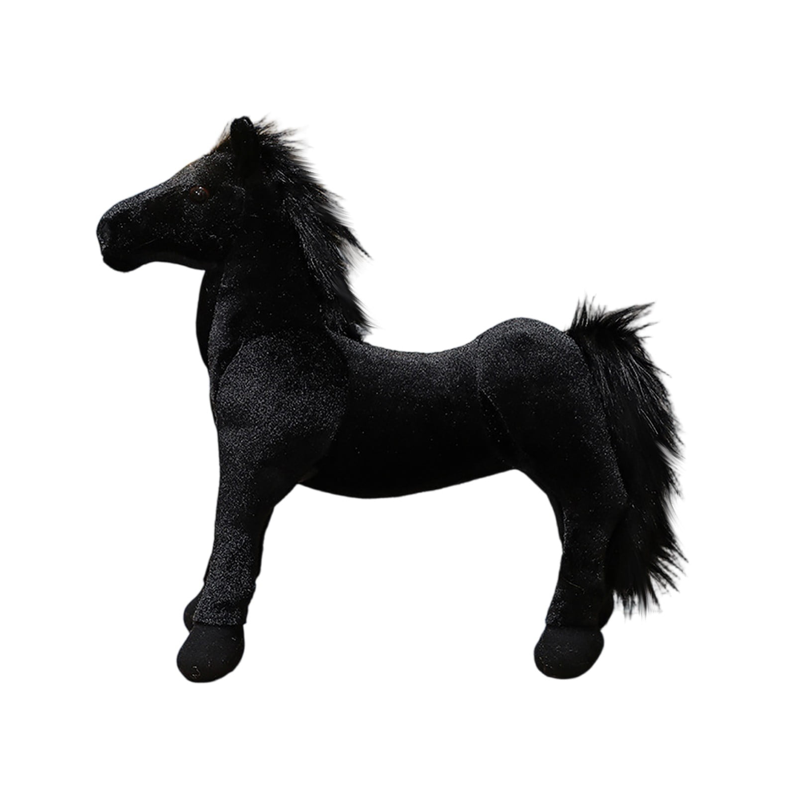Animal Plush, Cute Realistic Horse Toy-Soft Stuffed For Kids, Birthday ...