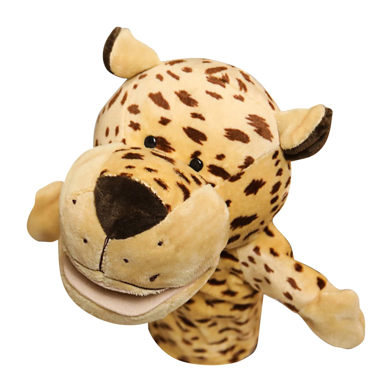 Animal Plush Hand Puppet Toys 9" - Sheep Lion Dog Leopard for Kids Role ...