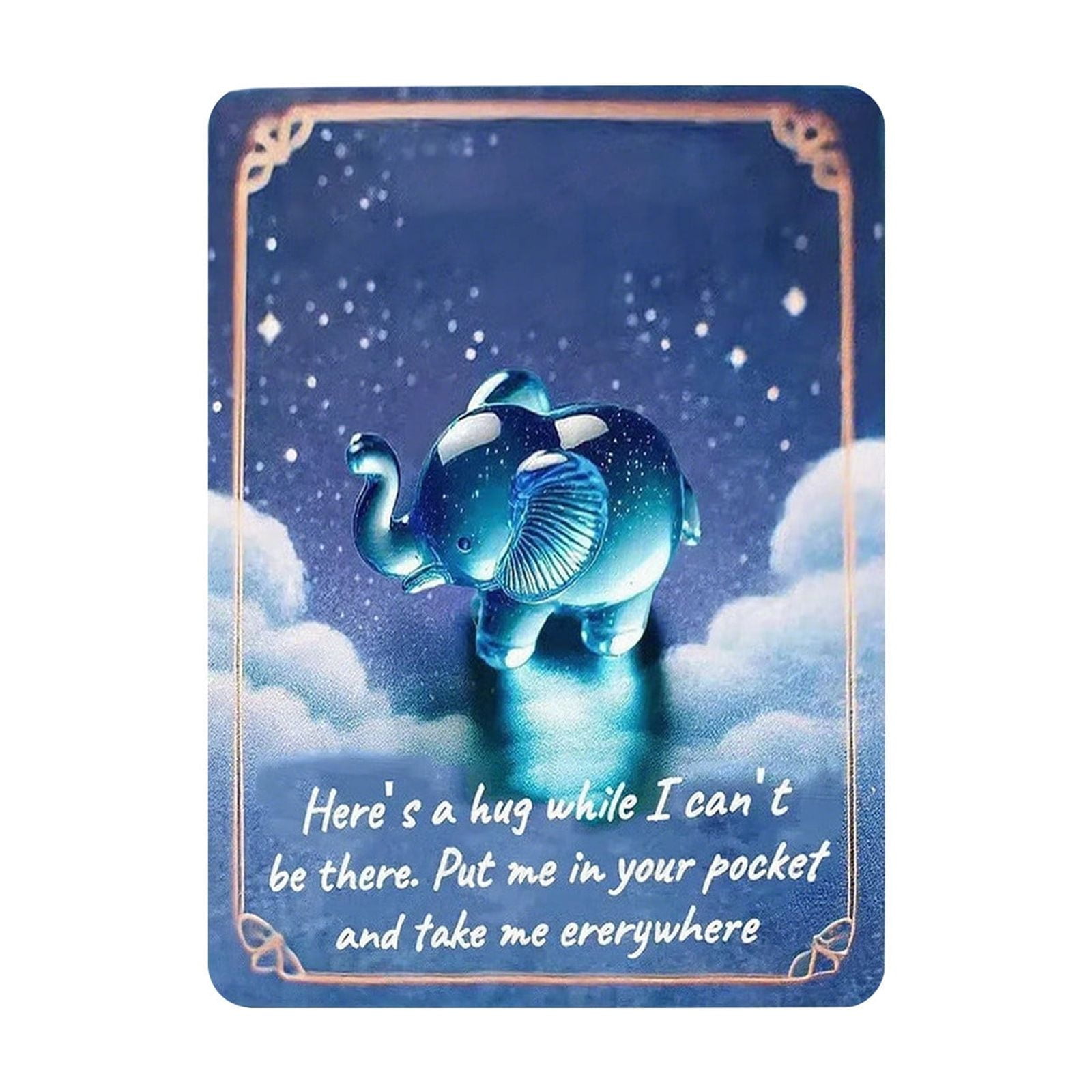 Animal Pocket Hug Gifts, Inspiring Comforting Keepsake With Card, Cute ...