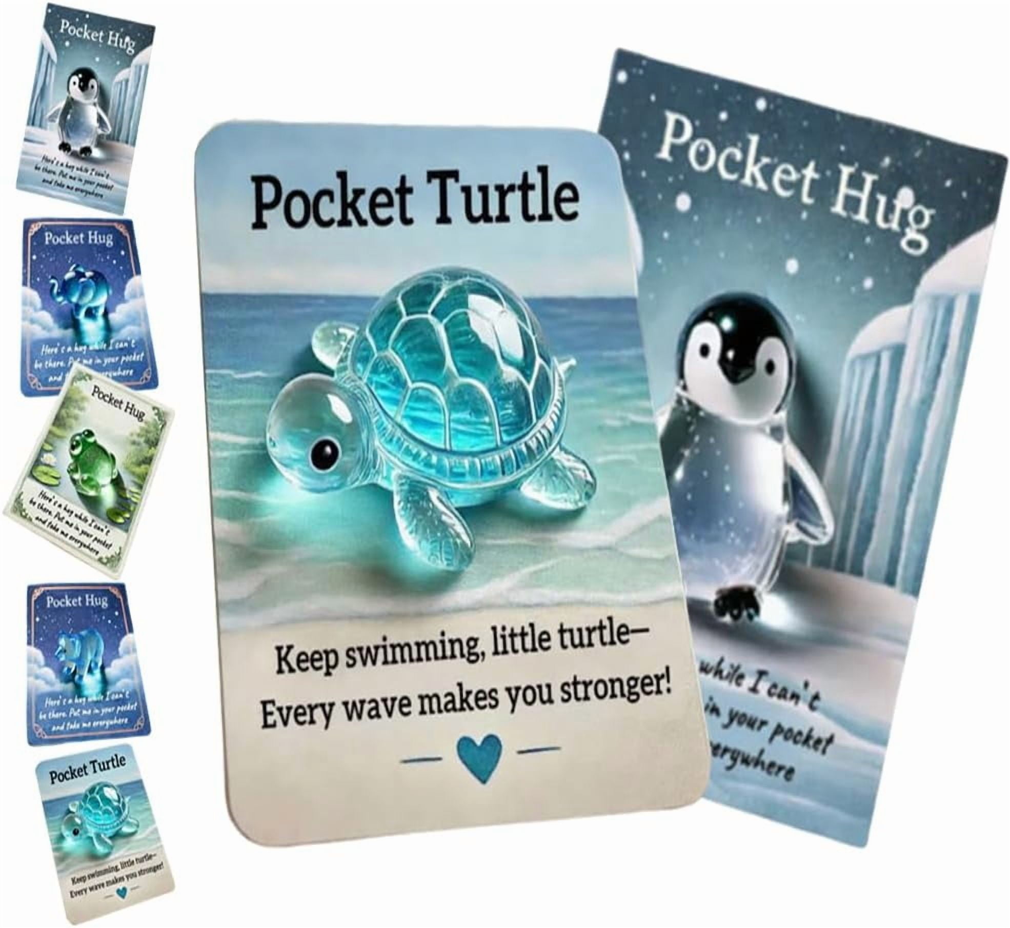 Animal Pocket Hug Gifts, Mini Resin Animal Hug Token, Cute Pocket Hug ...