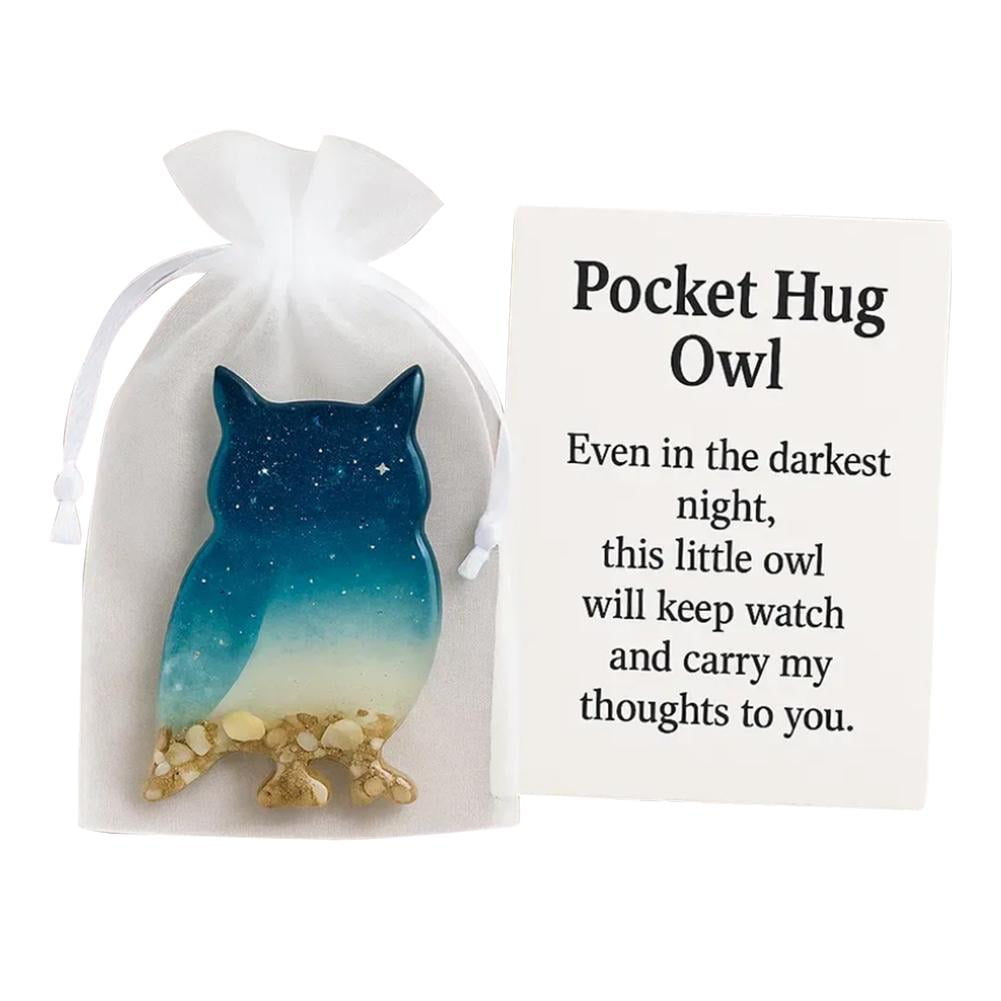 Animal Pocket Hug Gifts, Resin Pocket Hug Token with Mini Figure ...