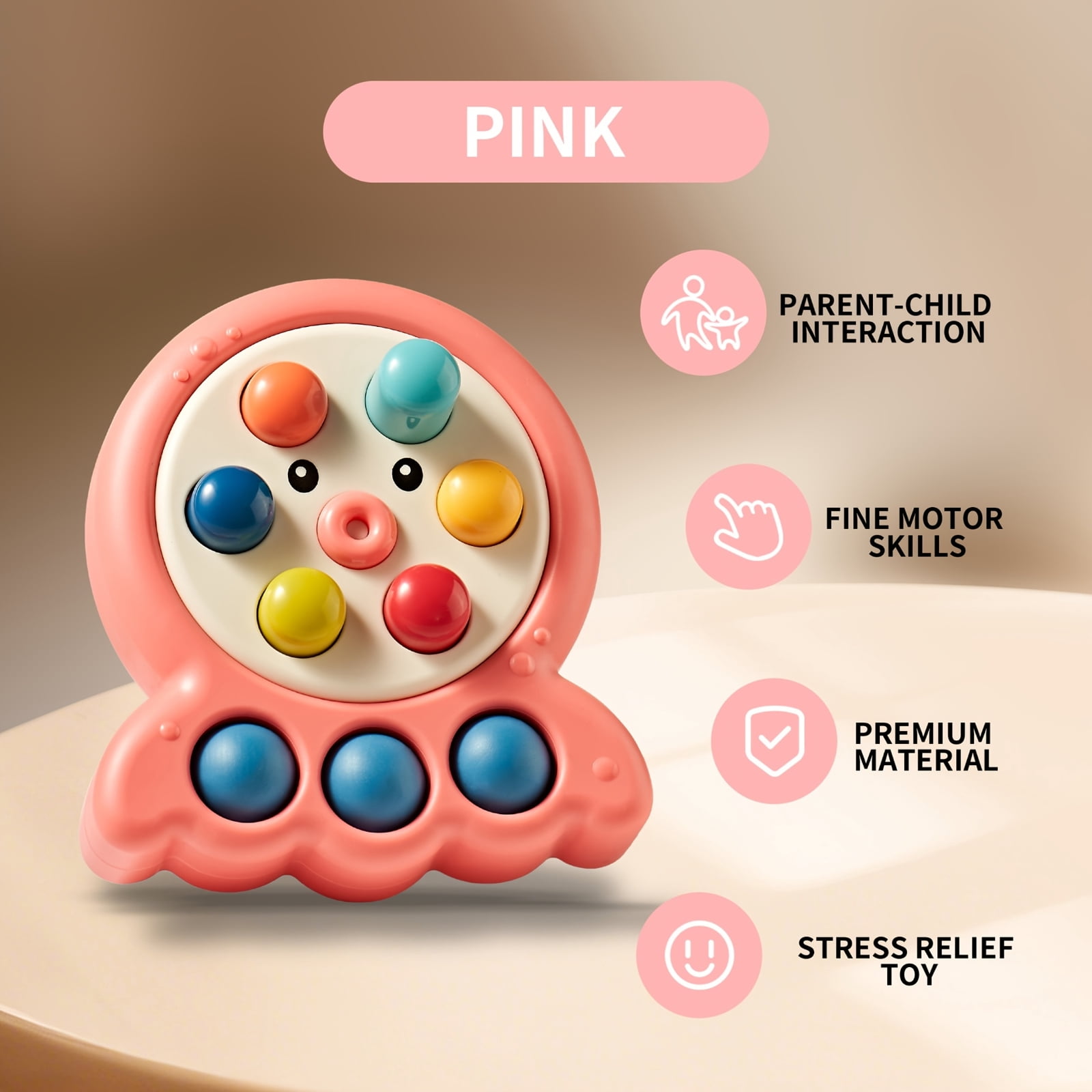 Animal Pop Fidget Toys, Sensory Fidget Toys for Kids Toddlers, Airplane ...