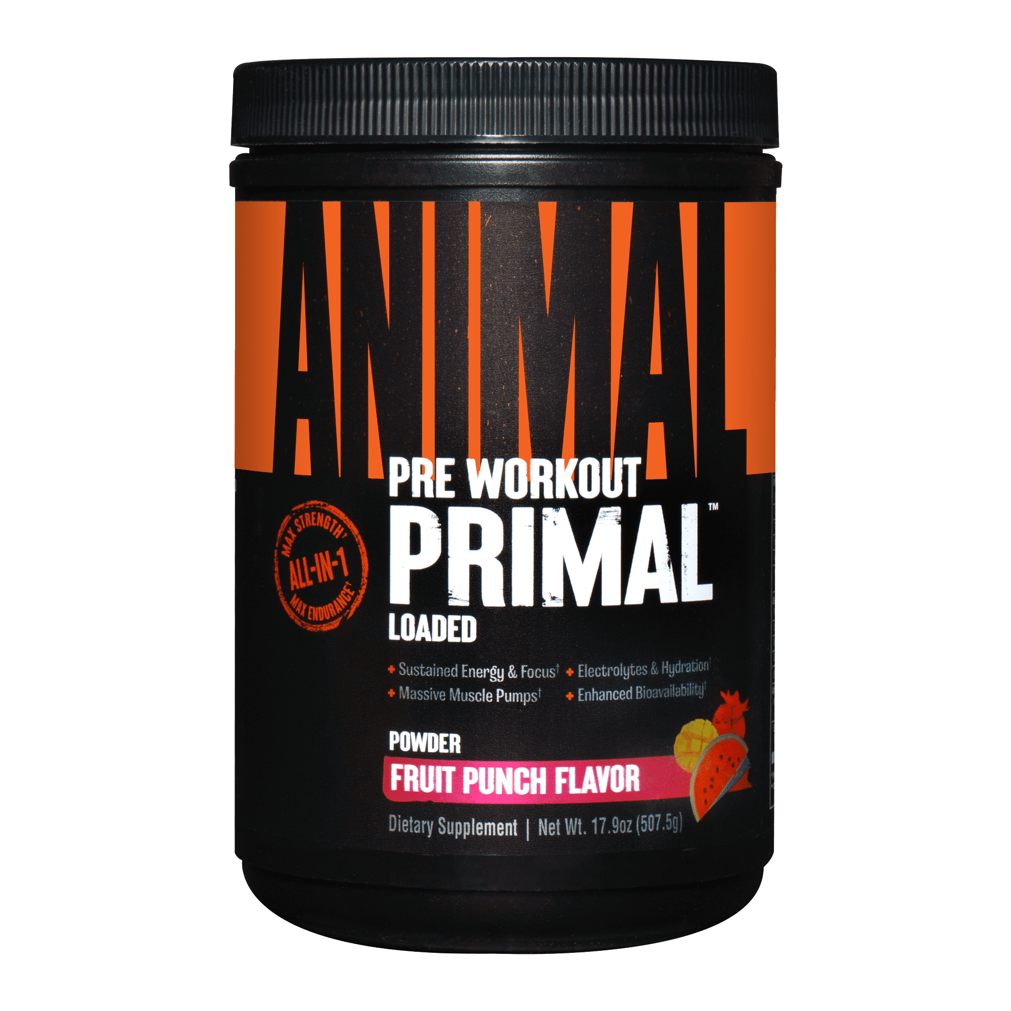 Animal Primal - Pre Workout - Fruit Punch - 25 Servings - Walmart.com
