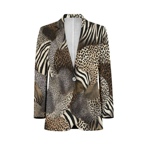 Animal Print Abstract Pattern Customized Men's Suits full man Shawl ...
