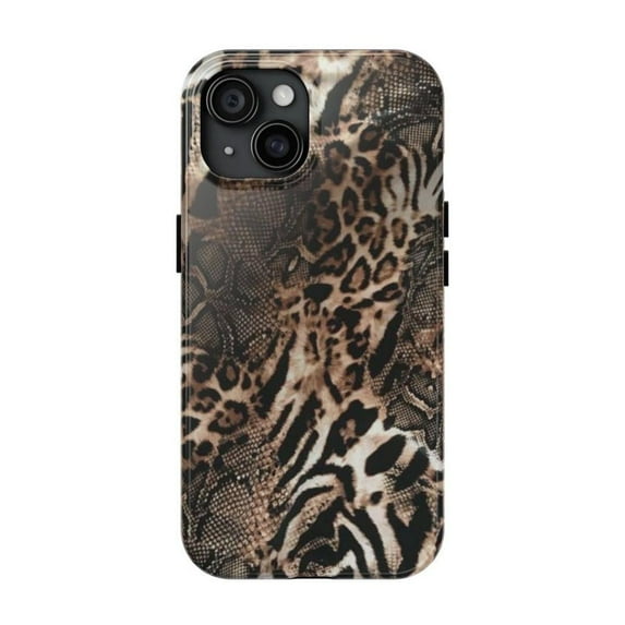 Animal Print Cheetah Snake Tiger Zebra Protective Tough Phone Case for ...