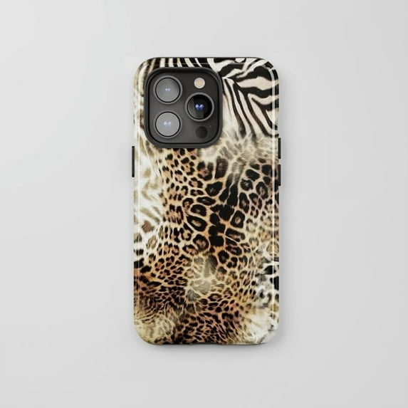 Animal Print Cheetah Zebra Tiger Pattern Phone Case for iPhone 11 12 13 ...