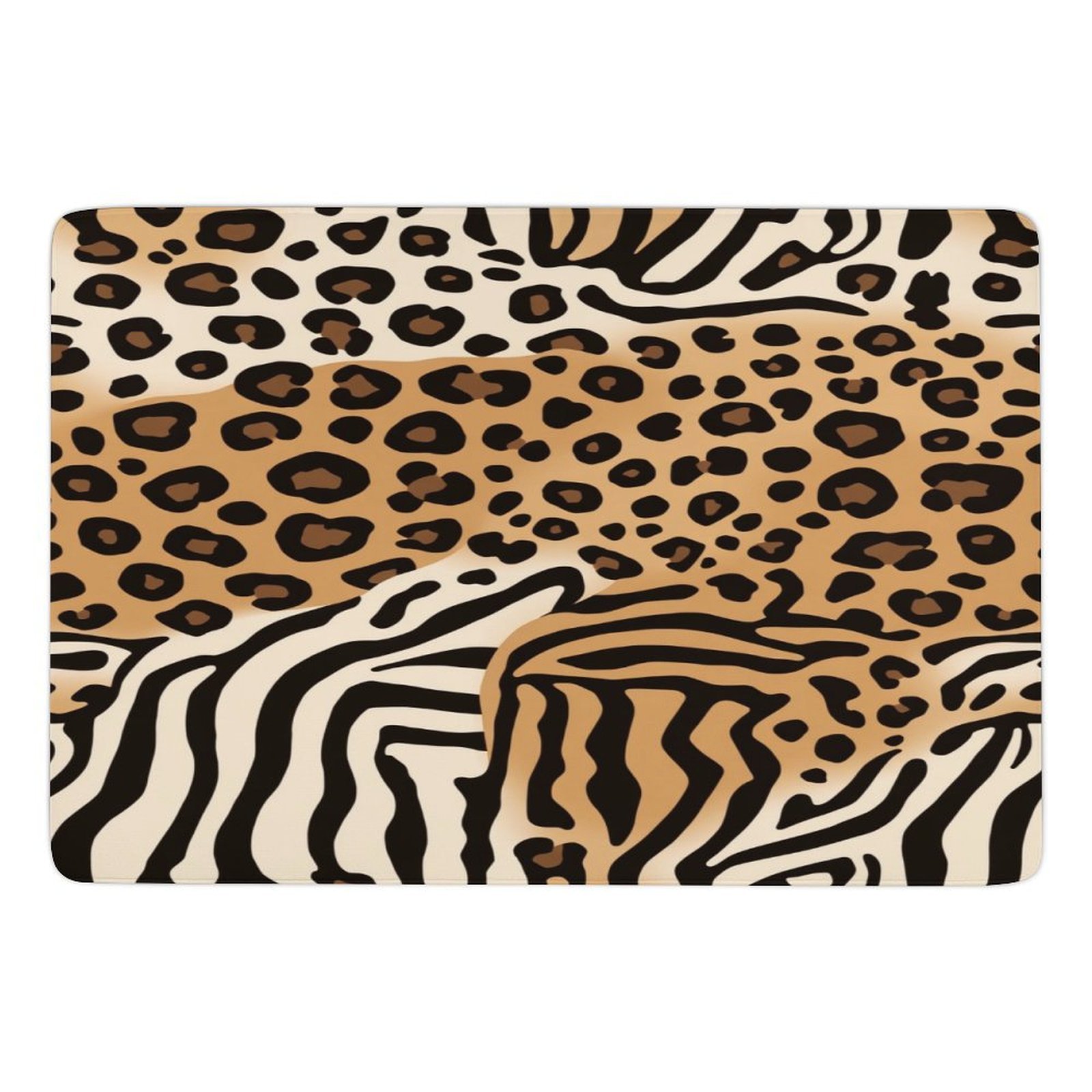 Animal Print Collage Doormat Living Room Decor Carpet Home Hallway ...
