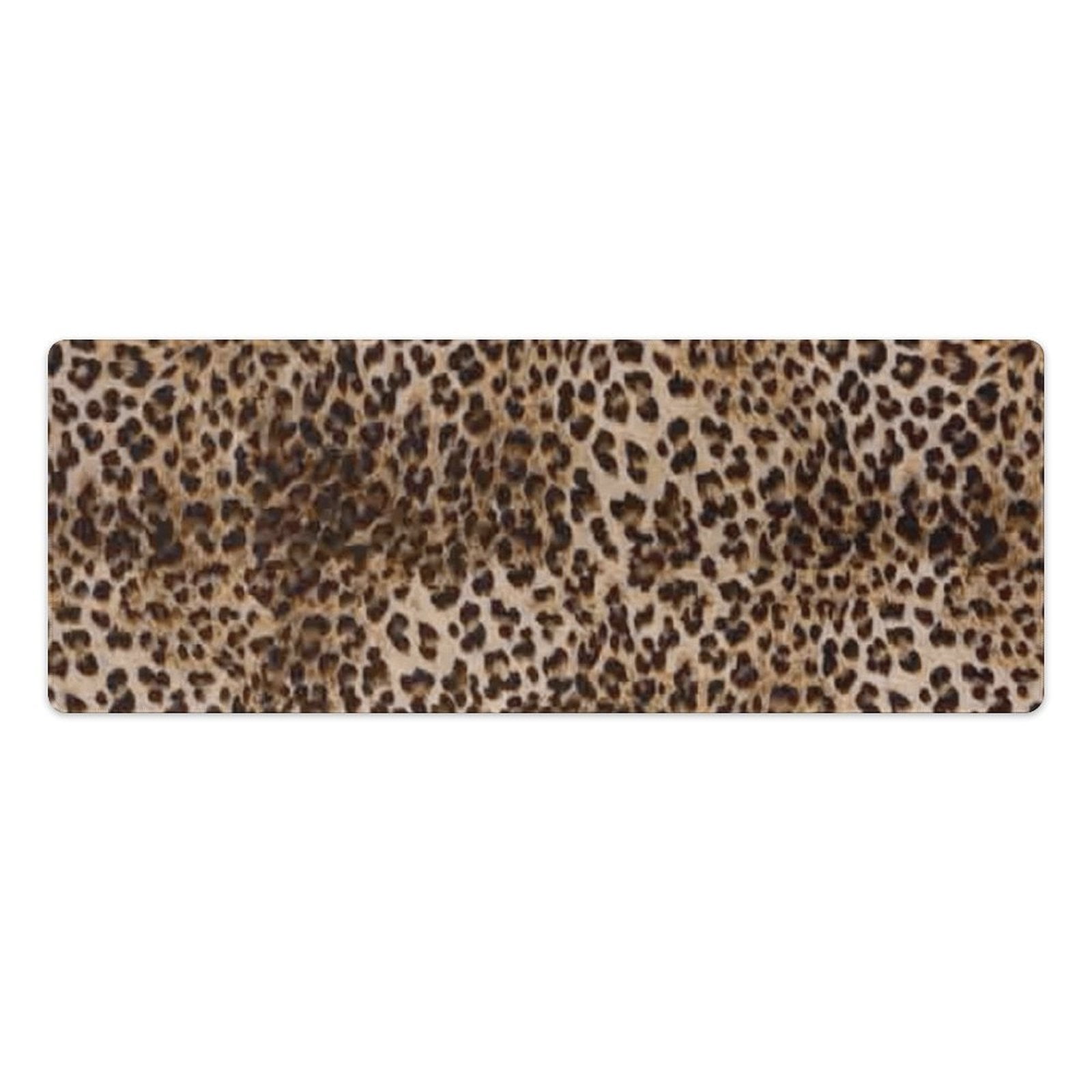 Animal Print Kitchen Rugs Pvc Mats Set of 2 Pieces Non Slip Soft ...