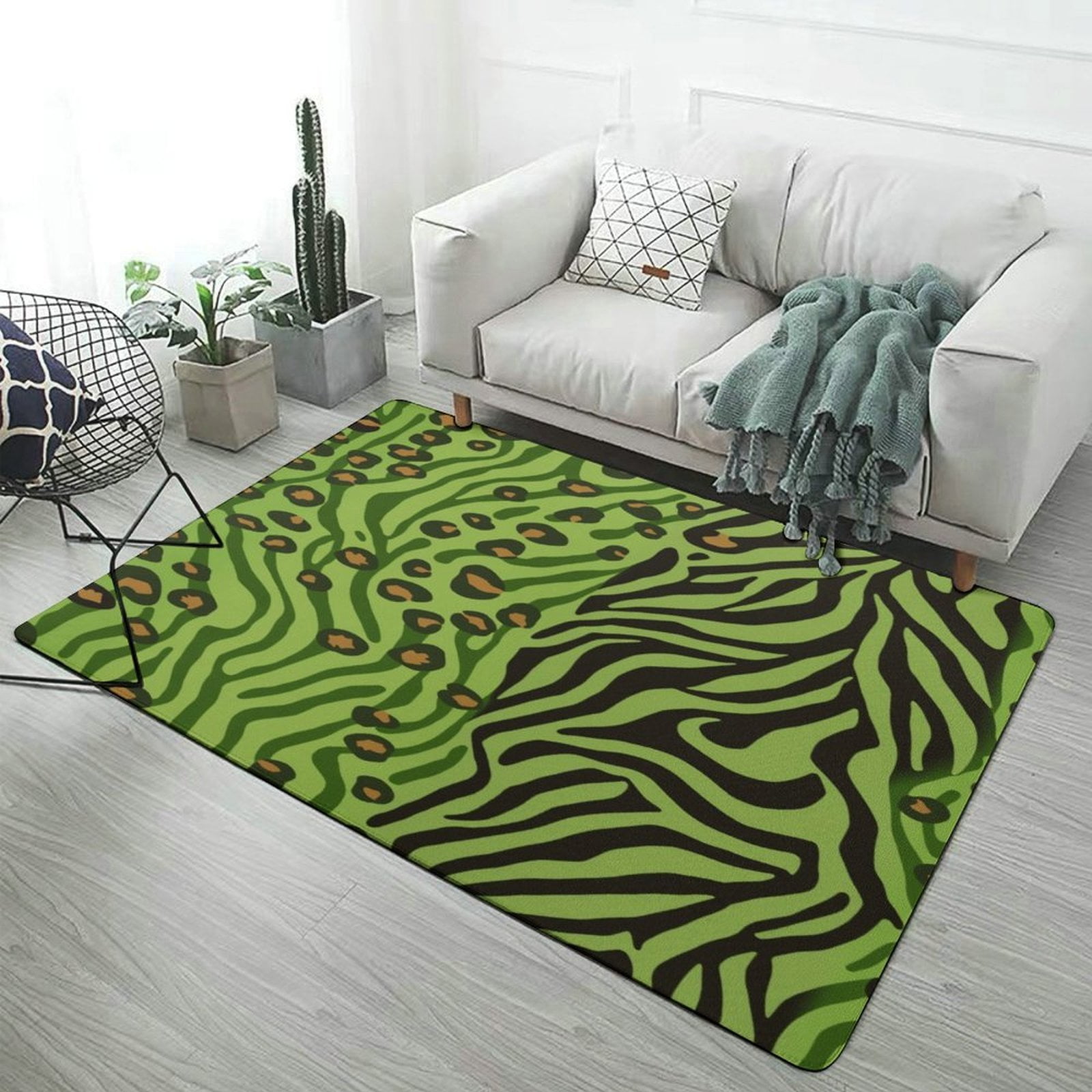 Animal Print Pattern Design Carpet Large Size Living Room American ...