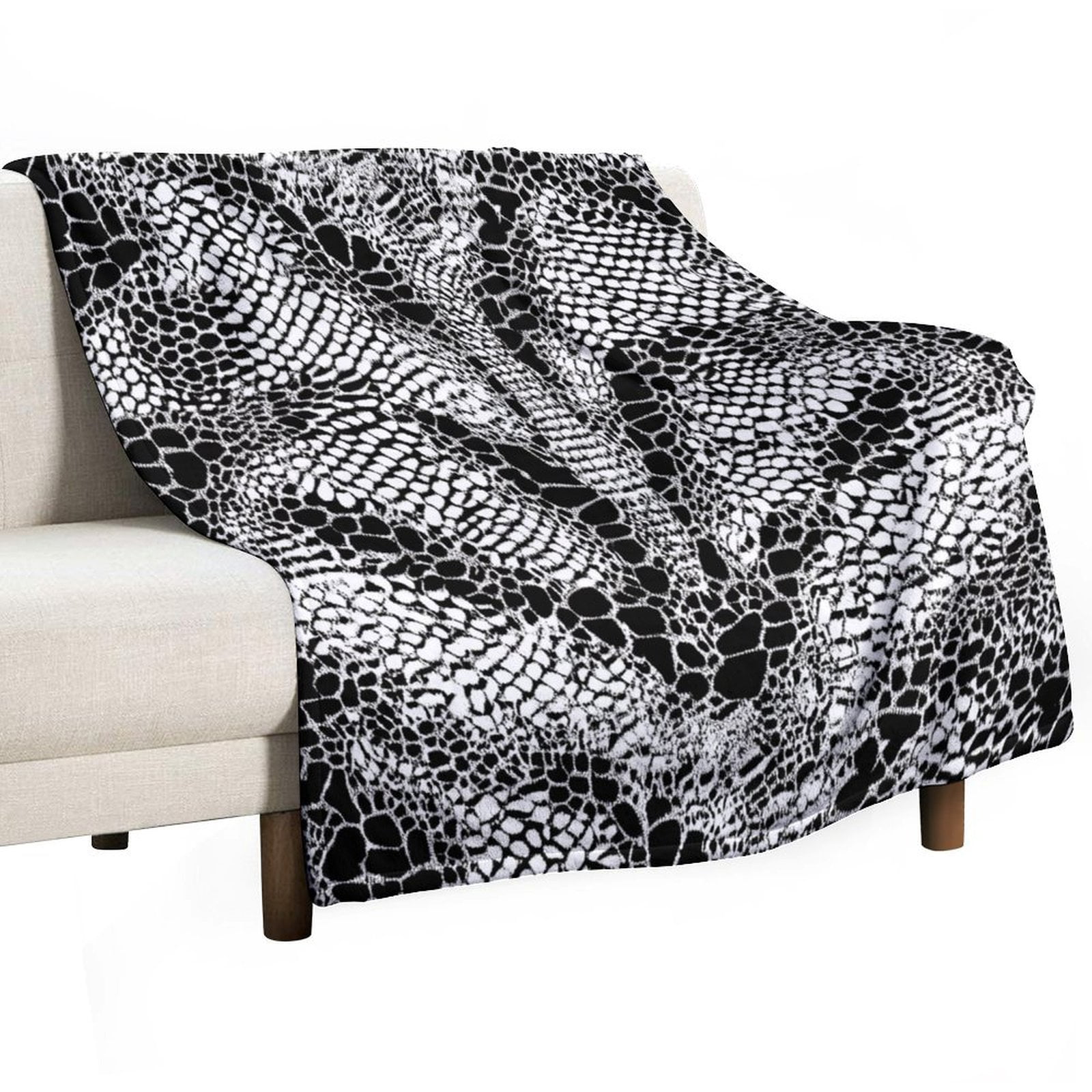 Animal Print Patterns Print Blanket Warm Throw Blanket Soft Flannel ...