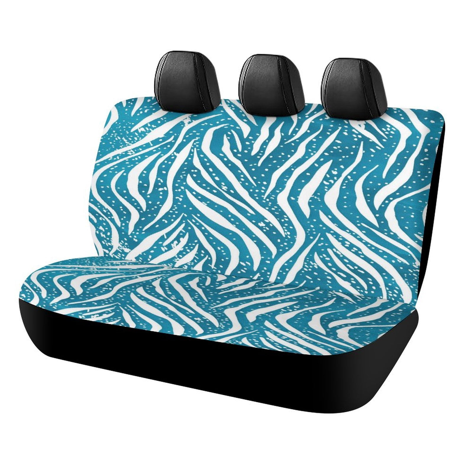 Animal Print Patterns Rear Seat Covers, Car Backseat Protector ...
