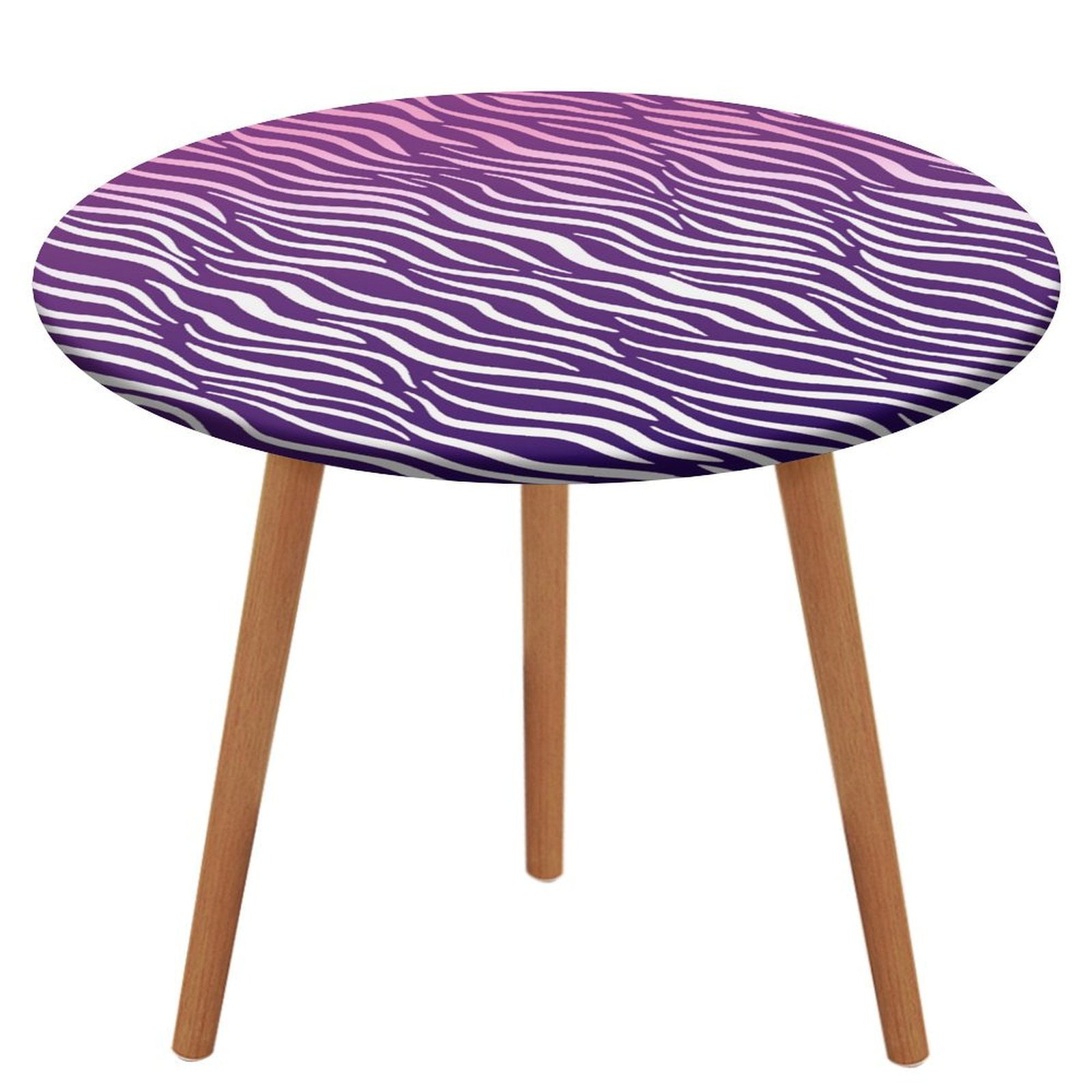 Animal Print Patterns Round Fitted Tablecloth with Elastic Edge Outdoor ...