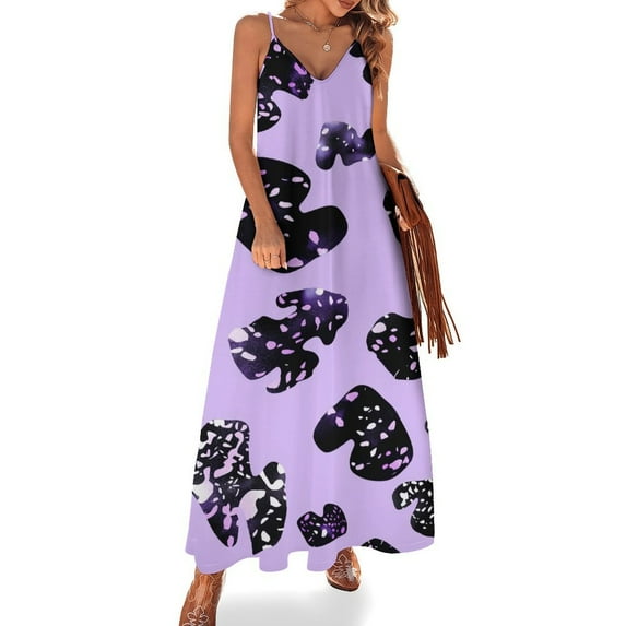 Animal Print Patterns Sleeveless Dress Women's Luxury Party Dress ...