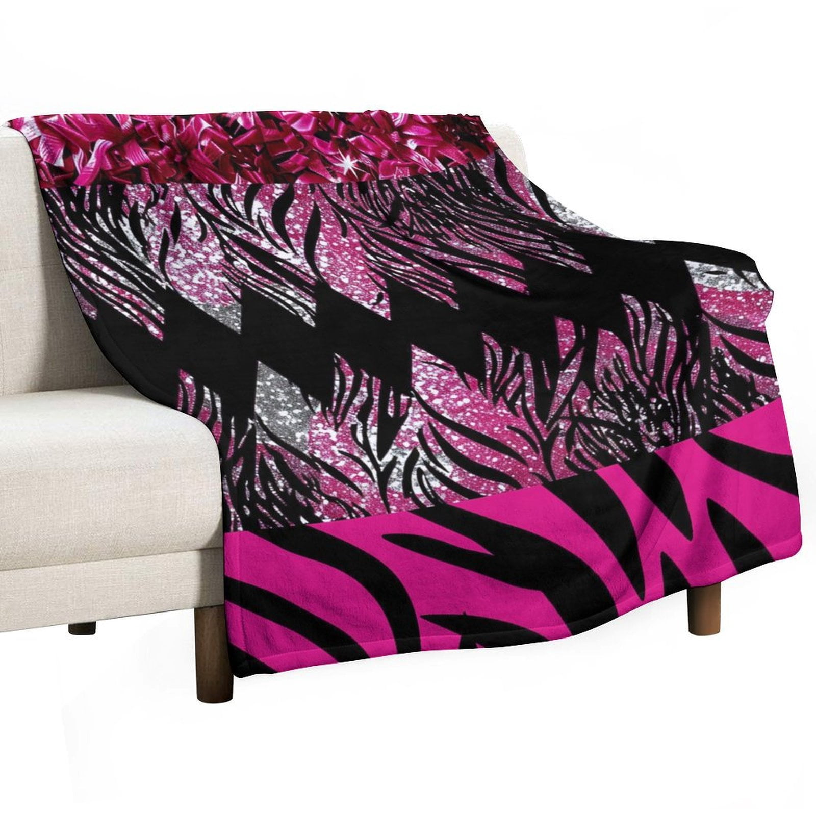Animal Print Patterns Soft Print Blanket Throw Blankets Warm Cozy ...