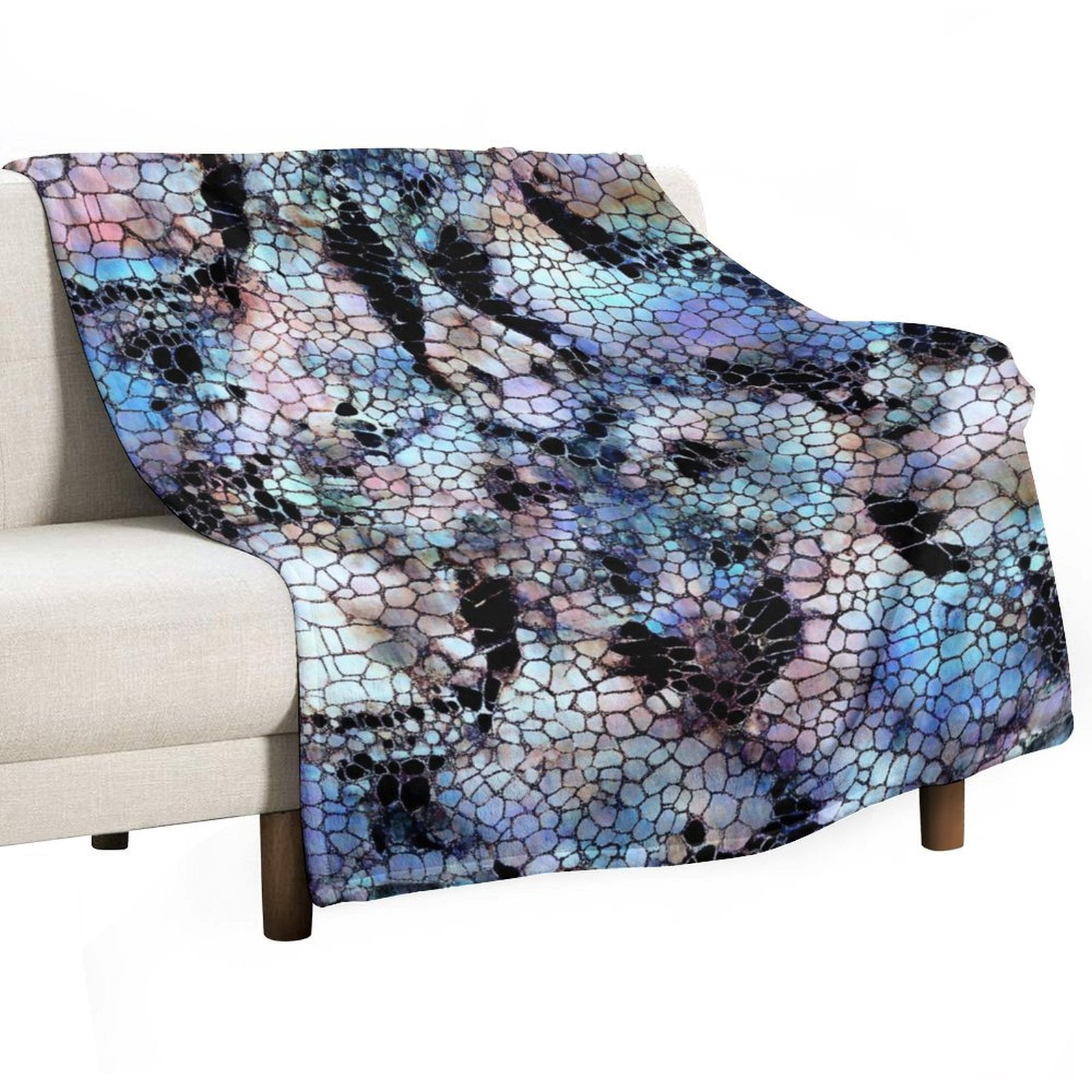 Animal Print Patterns Soft Print Blanket Throw Blankets Warm Cozy ...