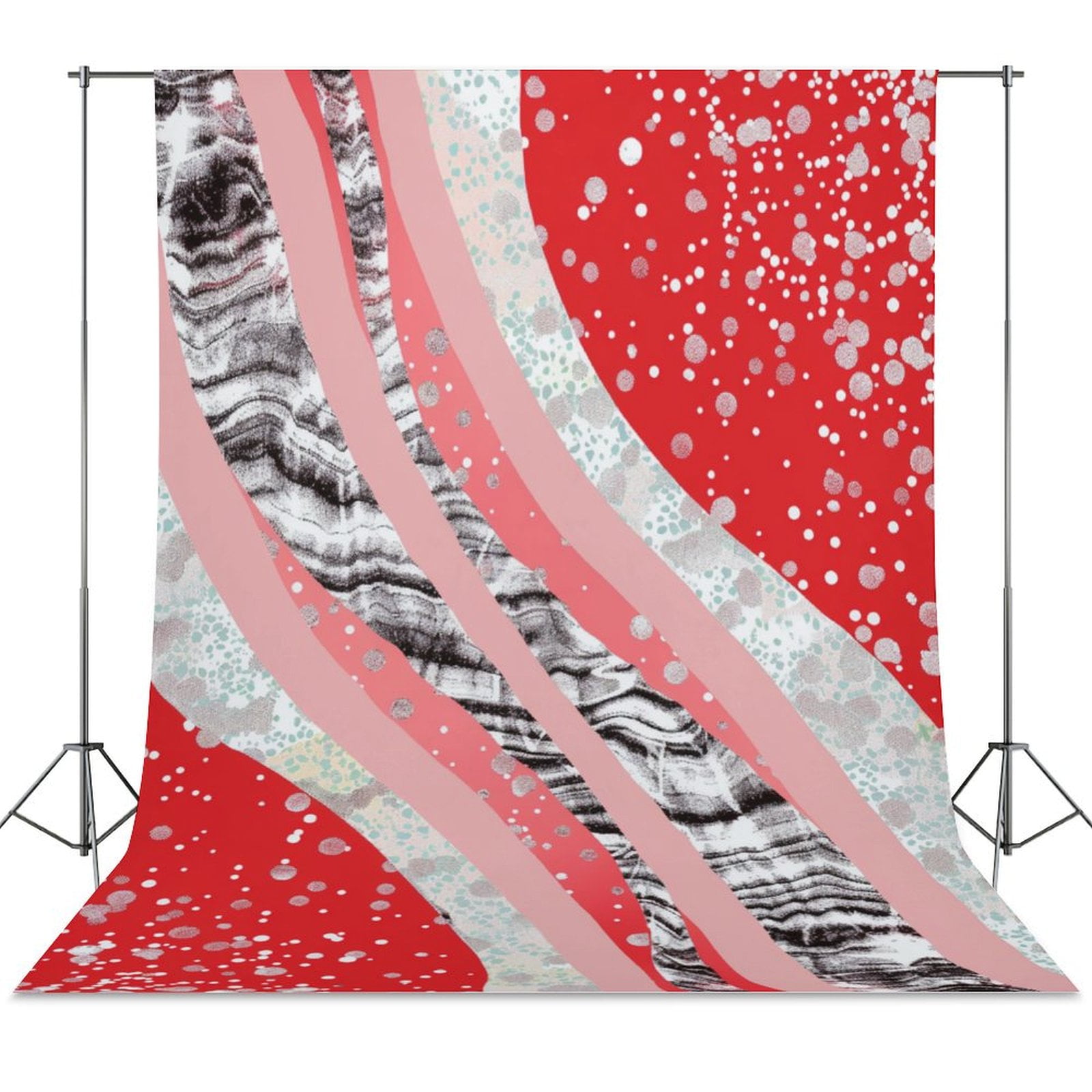 Animal Print Patterns Spring Wall Backdrop Background Floral Backdrops ...