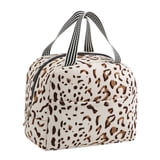 Animal Print Thermal Insulation Lunch Bag Portable Travel Picnic Work ...