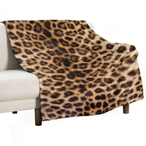 Animal Print Throw Blanket for Women, Men - Super Soft Plush Blanket ...