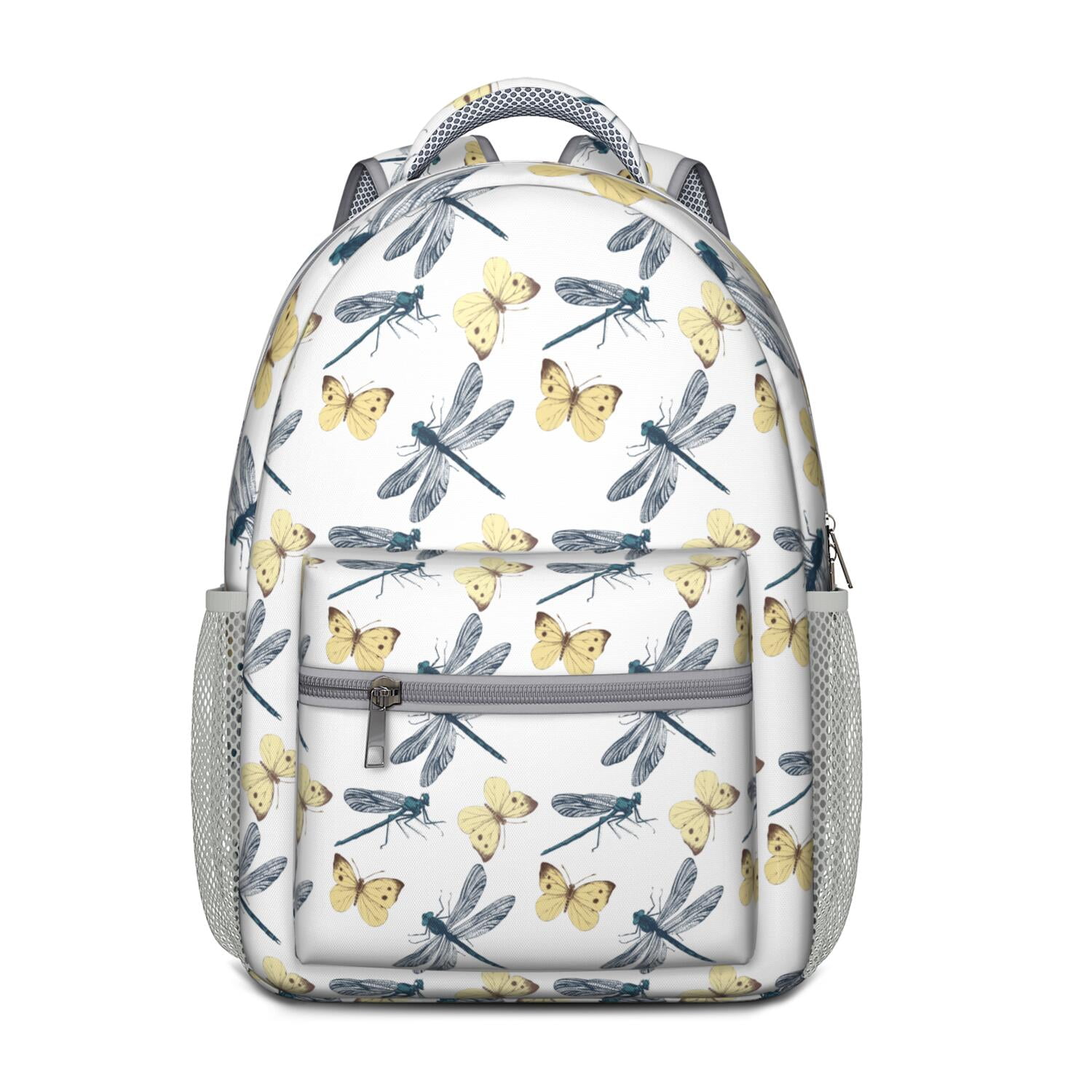 Animal Print Waterproof School Backpack - Ergonomic Design, Butterfly ...