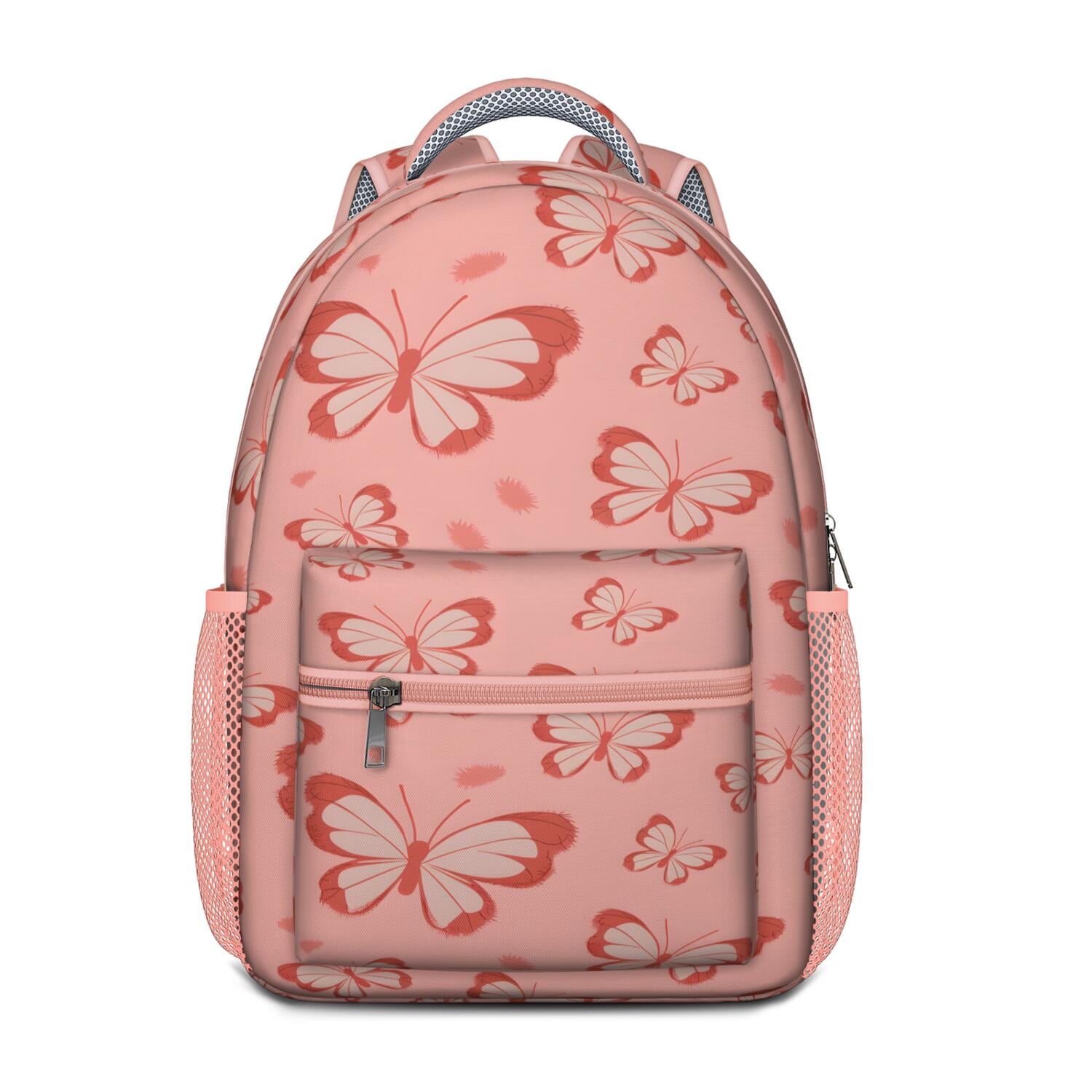 Animal Print Waterproof School Backpack - Ergonomic Design, Butterfly ...