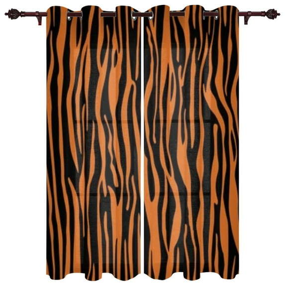 Animal Print Zebra Luxury Curtains Living Room Bedroom Window Curtain ...