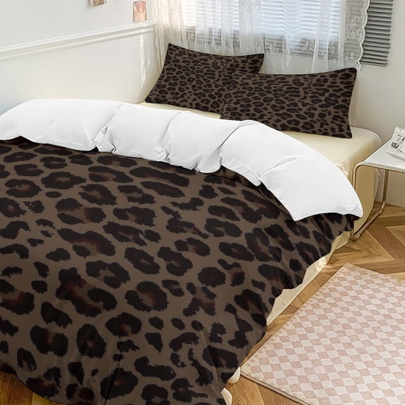 Animal Printing Leopard Quilt Cover Set Home Textiles Duvet Cover Set ...