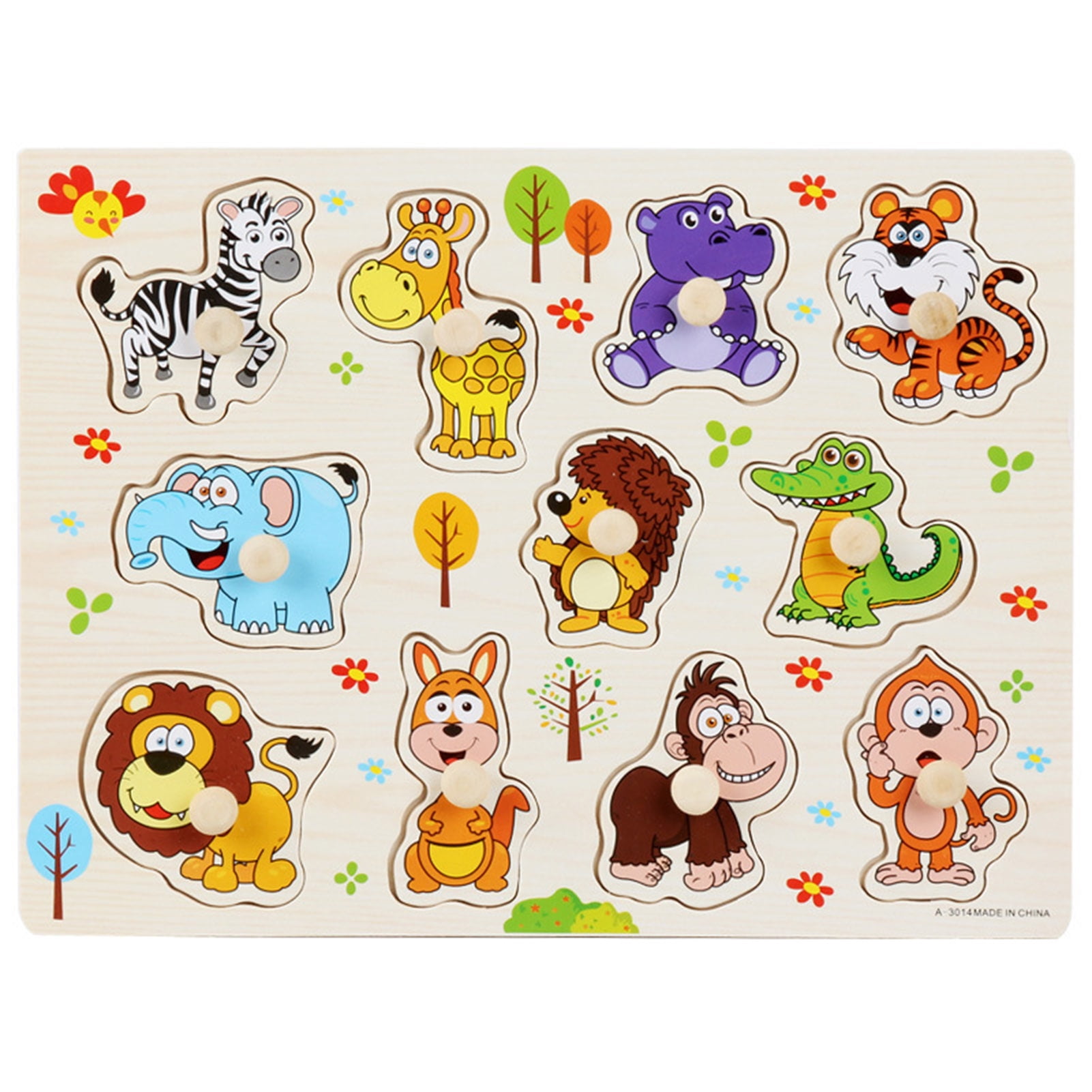 Animal Puzzle - Rich Print Quality, Hands-on Ability, Creative, Stress Relief, Multifunctional ...
