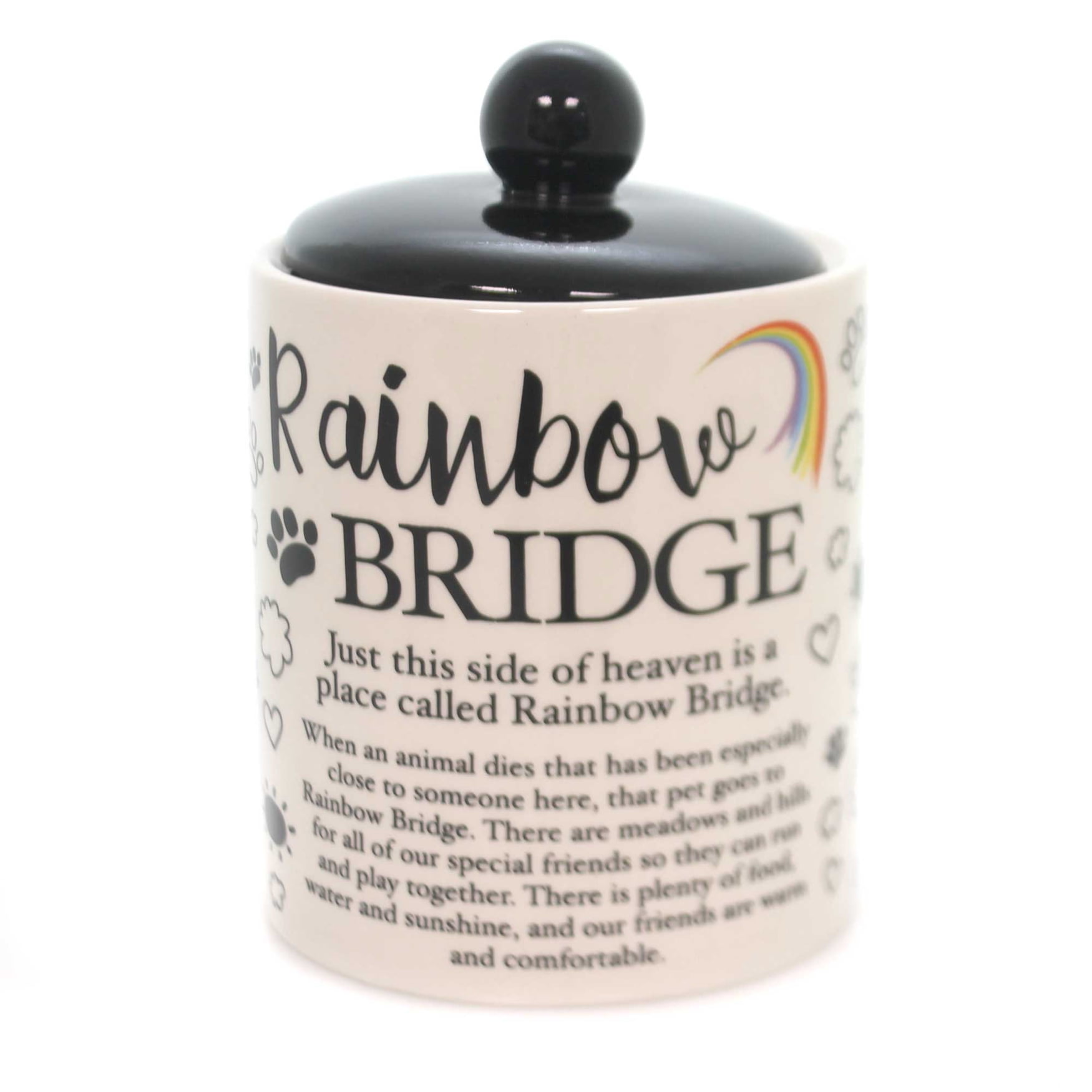 Animal Rainbow Bridge Small Pet Urn Ceramic Beloved Pet 6001233 ...