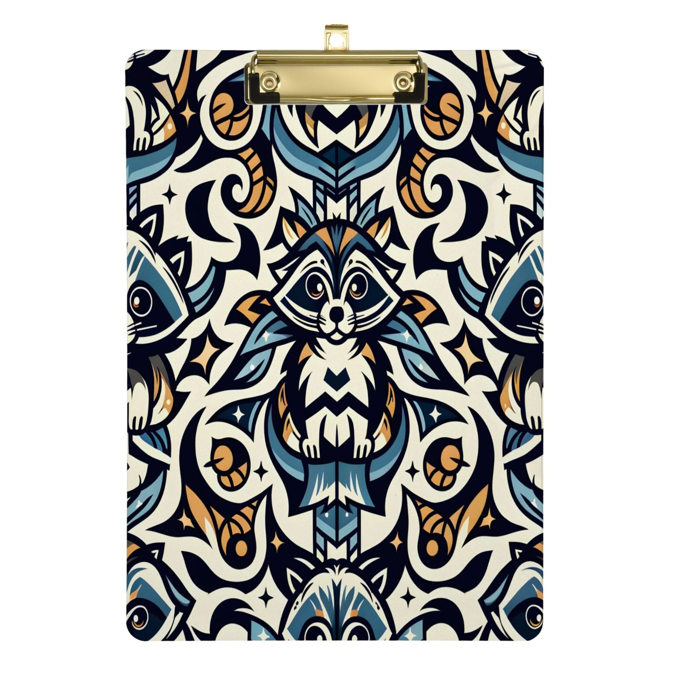 Animal Raccoon Icon Acrylic Clipboards A4 Standard Letter Size ...