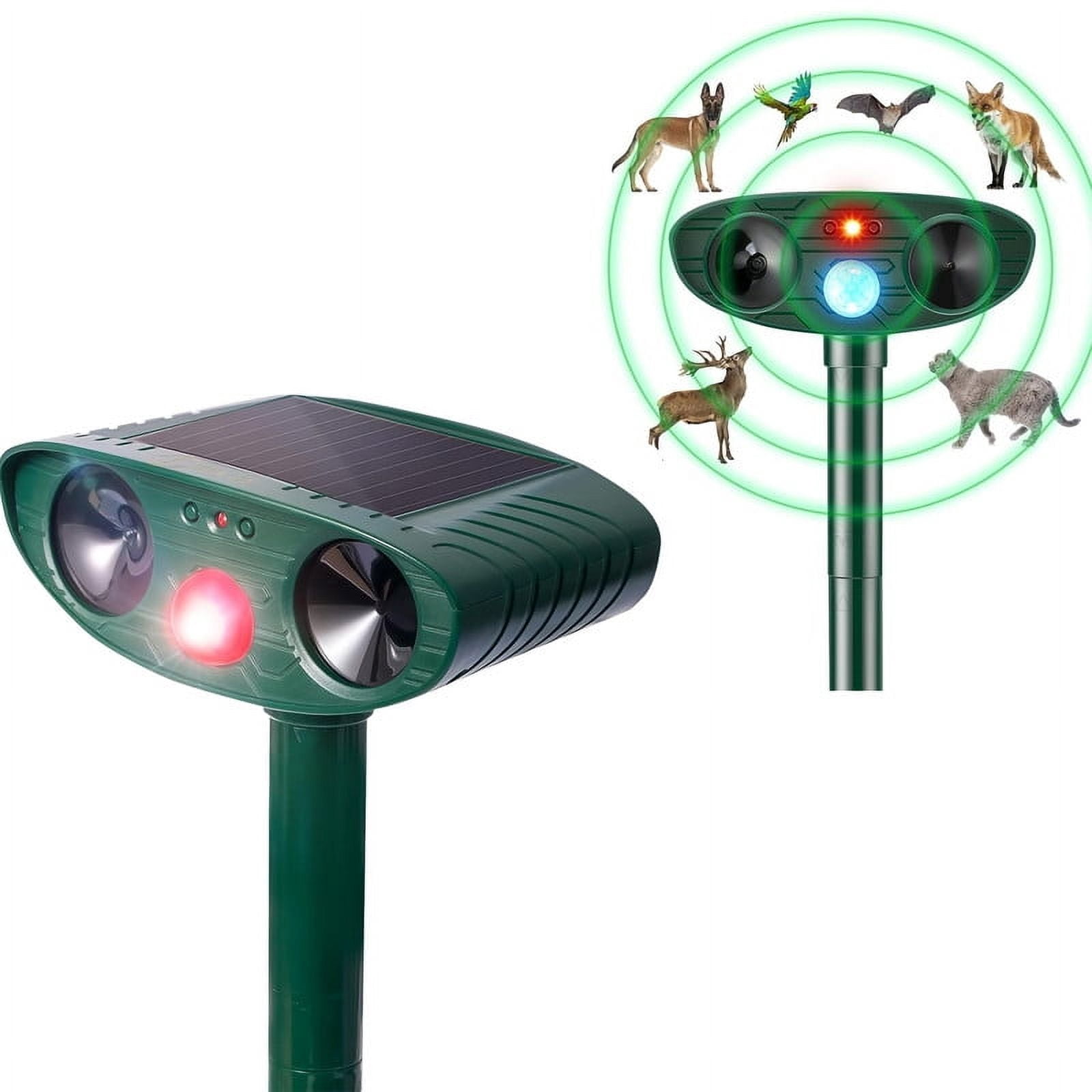 Animal Repellent Outdoor,Animal Repeller,Solar Animal Repeller ...