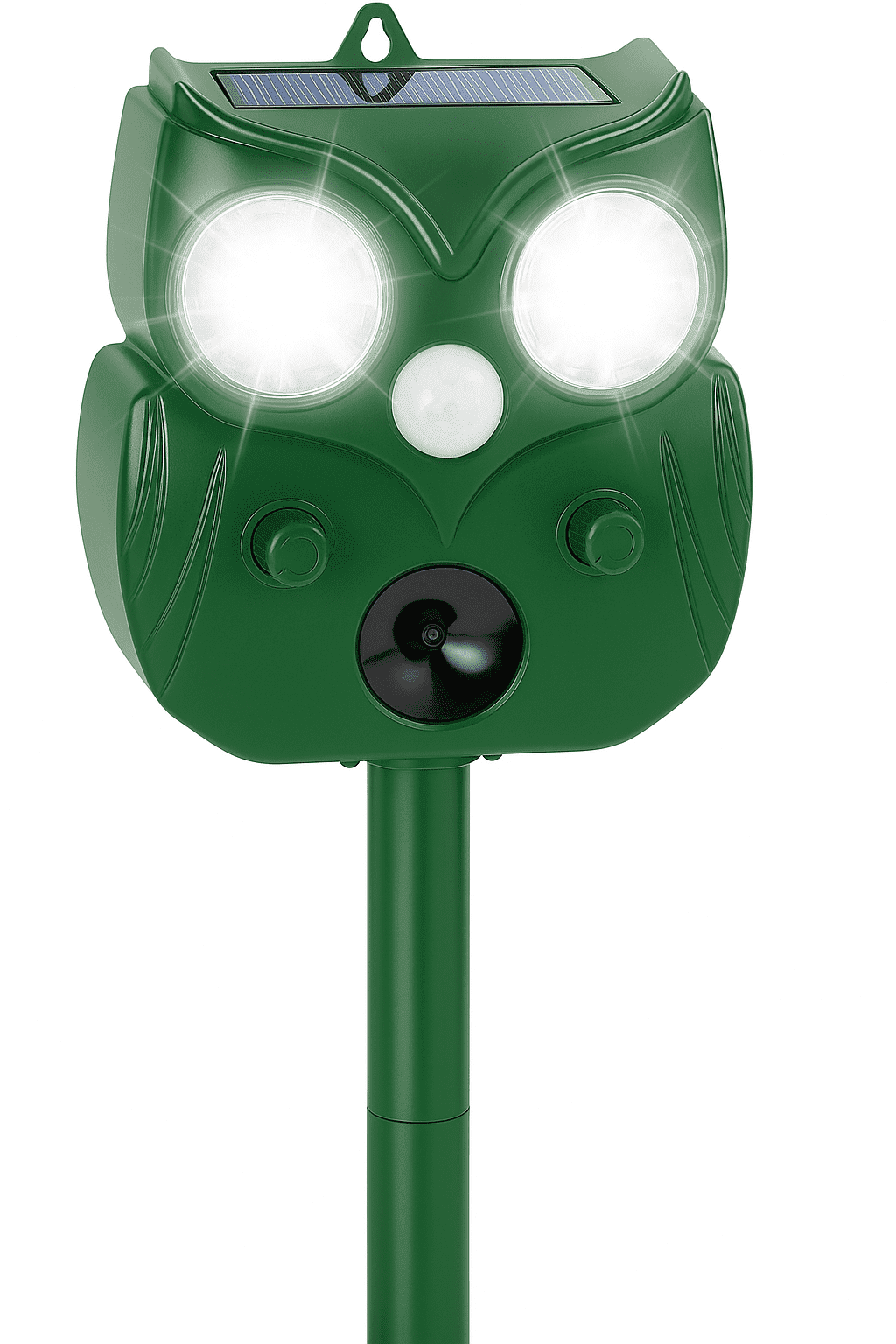Powmok Animal Repeller Solar Waterproof Motion Detection LED Flash ...