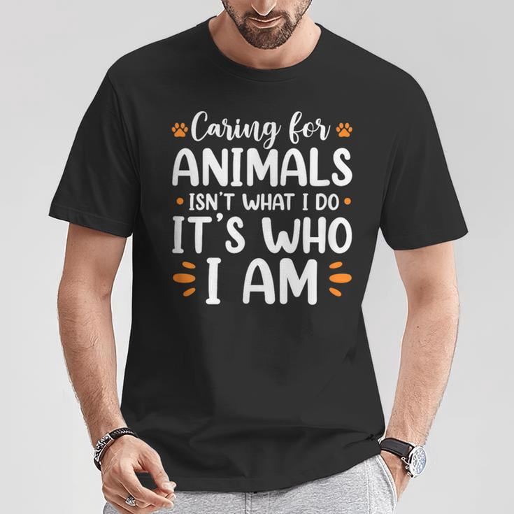Animal Rescue Caring for Animals Pet Adoption Shelter Graphic Tee for ...