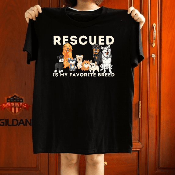 Animal Rescue T Shirt Adopt Don Not Shop Pet Lover Support Graphic ...