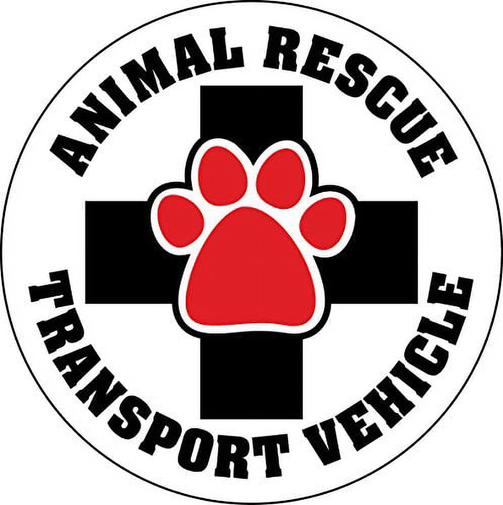 Animal Rescue Transport Decal - Walmart.com