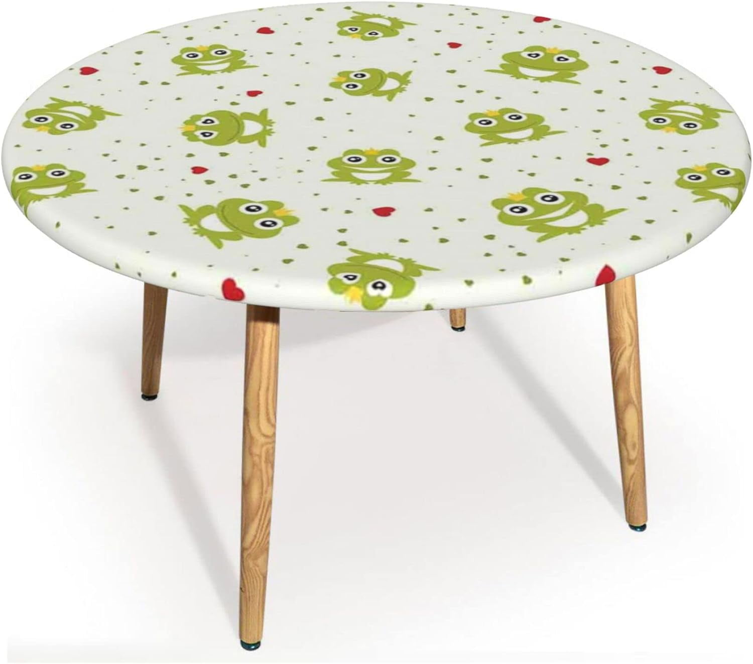 Animal Round Tablecloth,Table Cover for Indoor Outdoor Party Waterproof ...