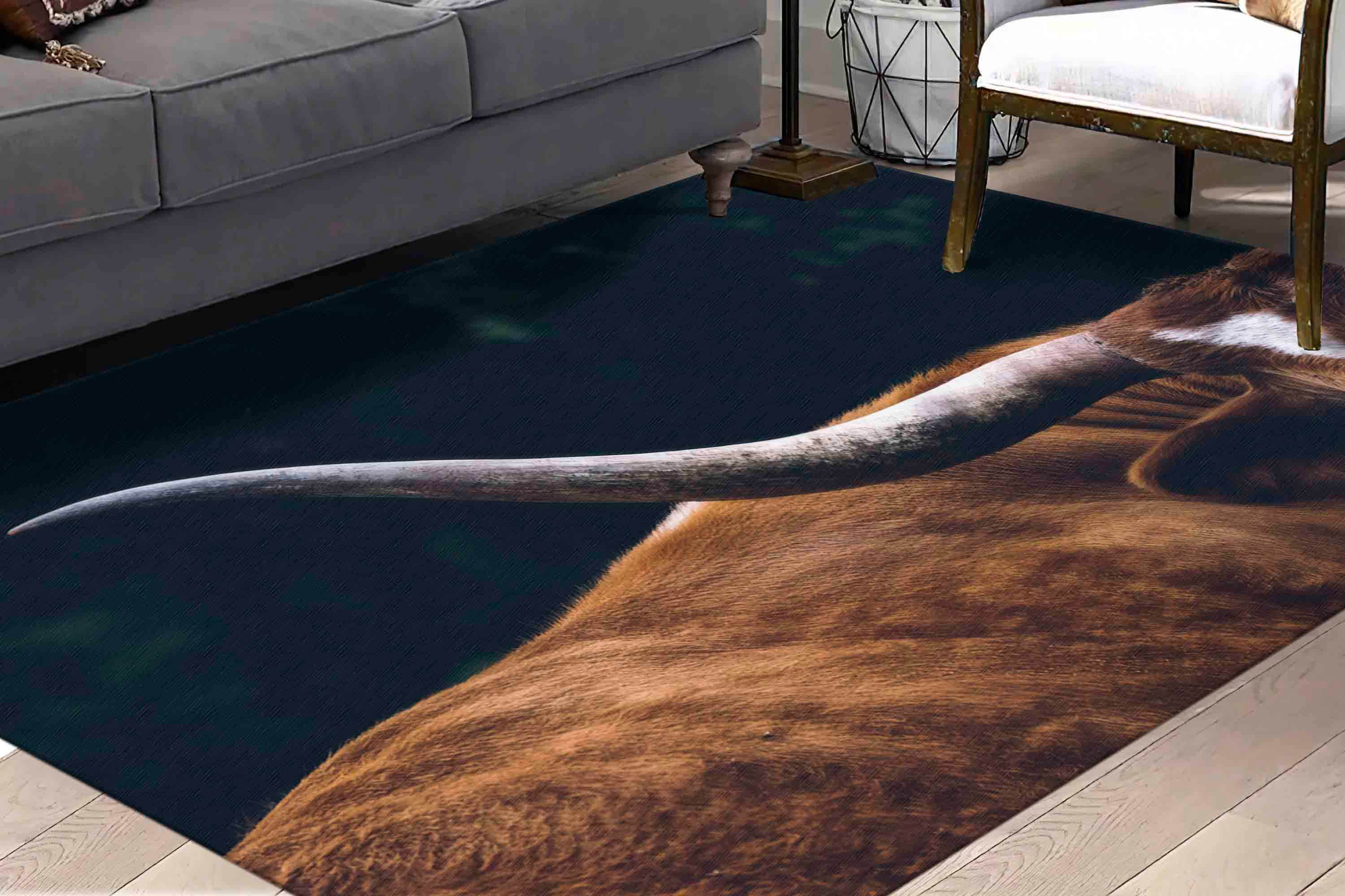 Animal Rug, Cown Rug, Trendy Rug, Thick Rugs, Front Door Rug, Easy To ...