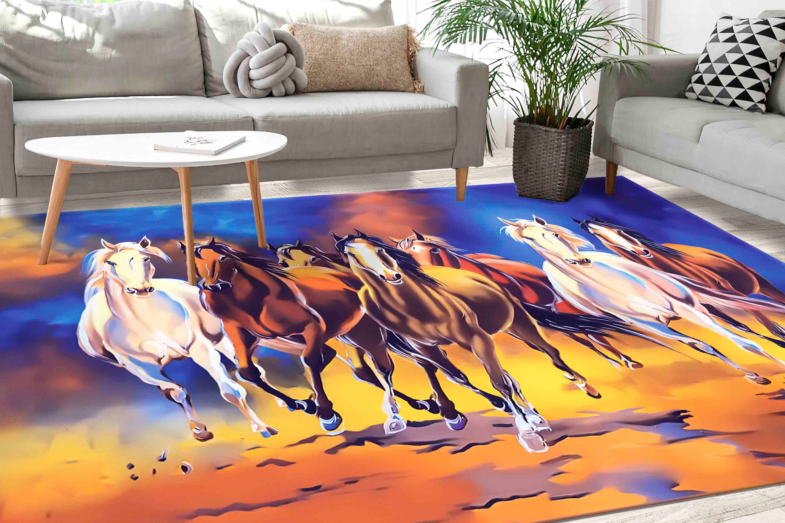 Animal Rugs, Abstract Rug, Outdoor Rug, Horses Rugs, Running Horses ...