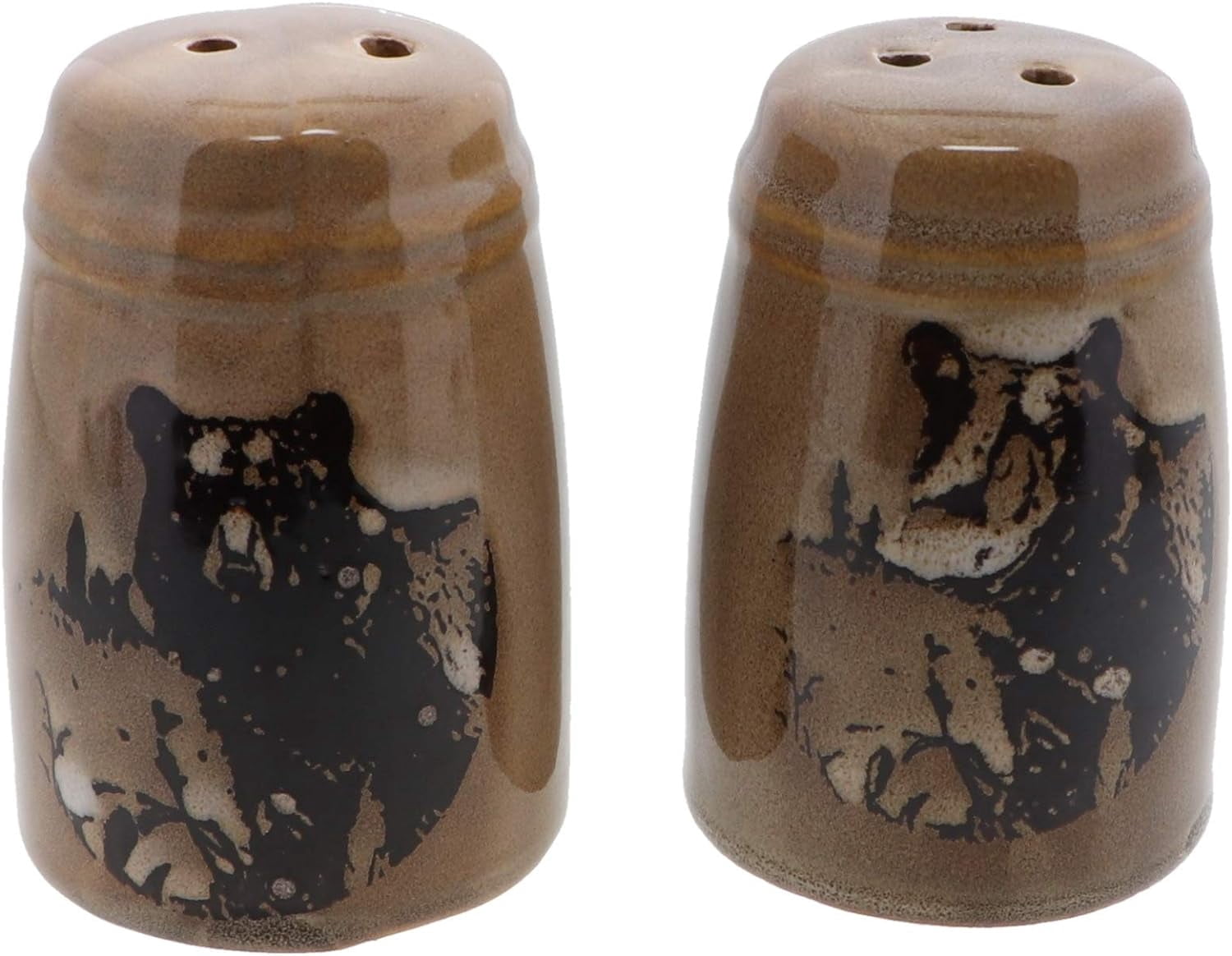 Animal Salt & Pepper Shaker Sets for Men Kitchen Home Décor - Bear ...