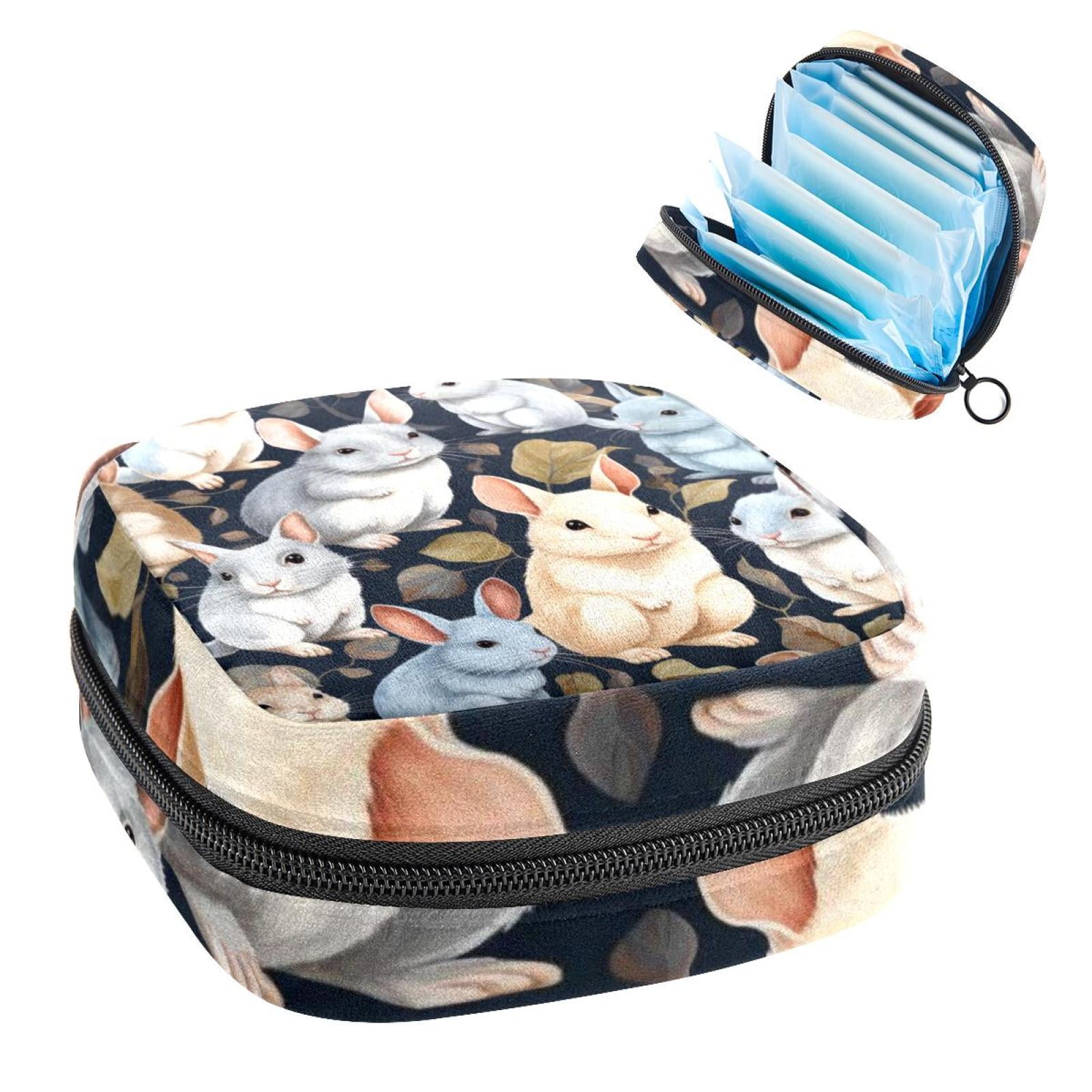 Animal Sanitary Napkin Pouch Period Bag Hiking Pouch Small Zipper Money ...