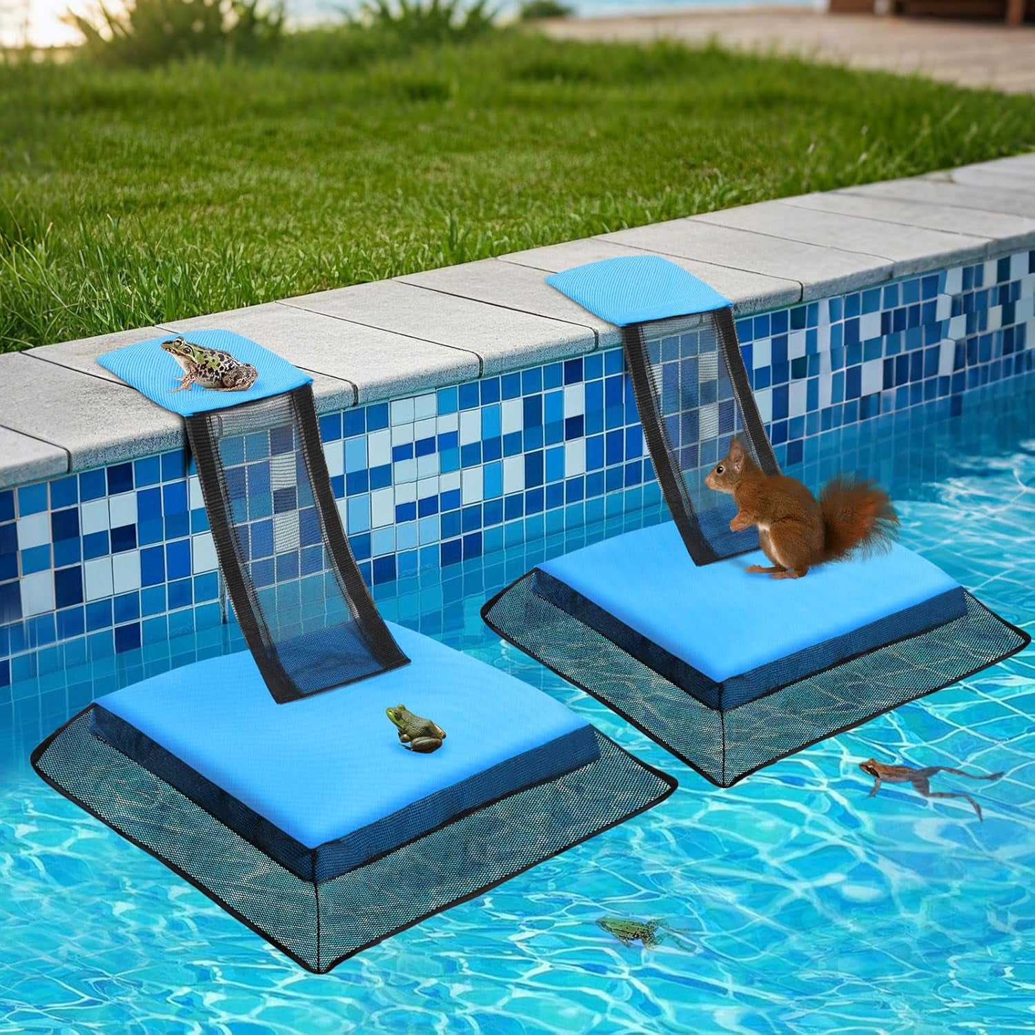 Animal Saving Escape Ramp,Animal Saver for Swimming Pool Critter ...