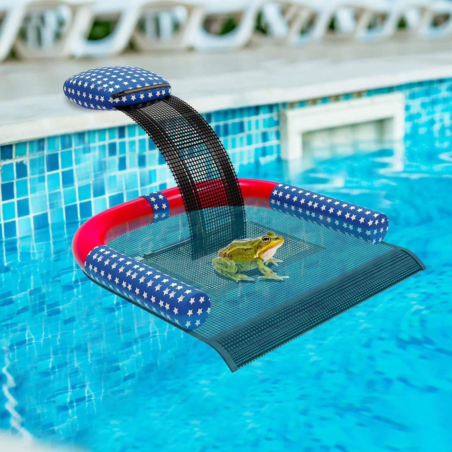 Animal Saving Escape Ramp with Pool Surface Skimmer Catcher, Floating ...