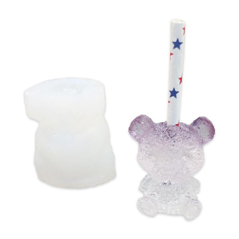 Animal Shape Straws Shape Silicone Mold for DIY Toys for Children ...